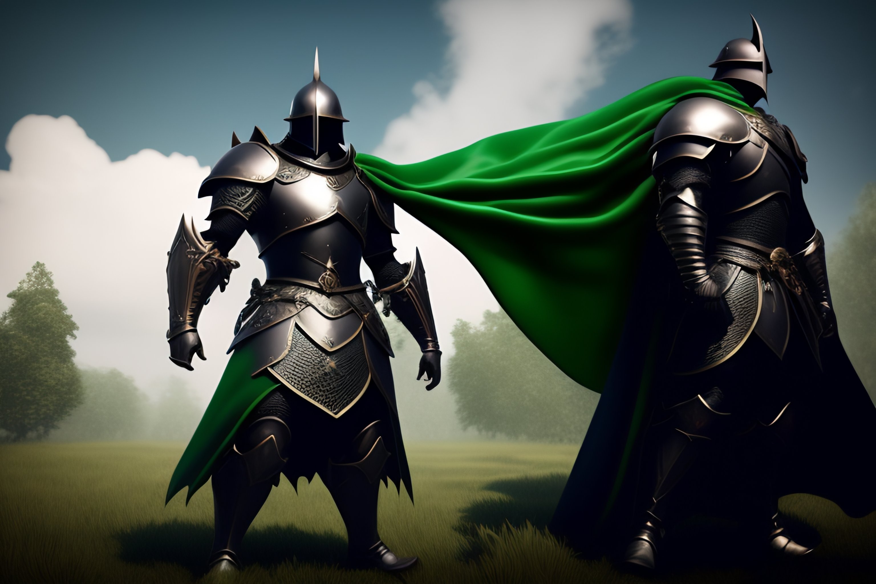 Fantasy Dark Knight Armor