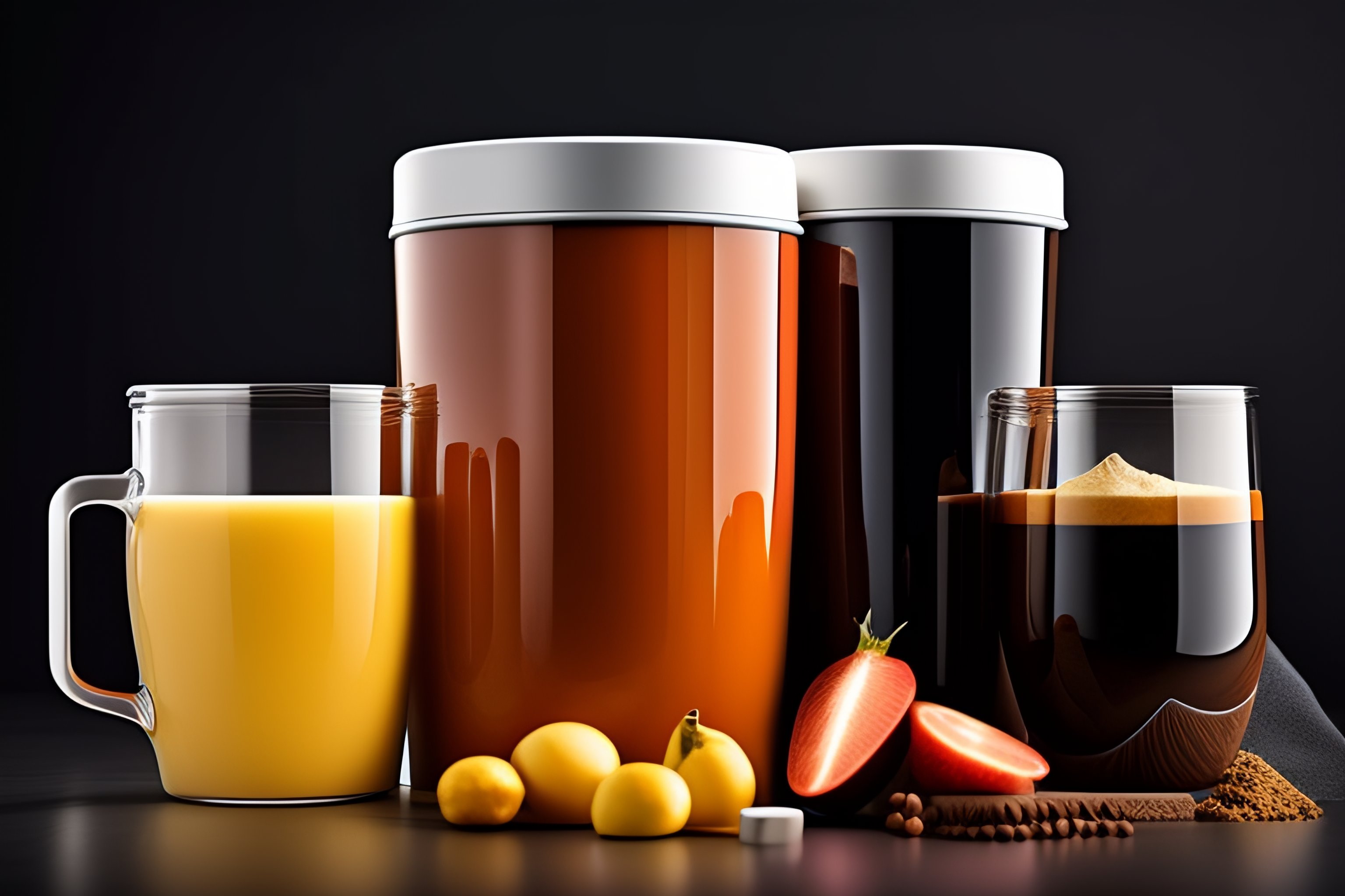 Lexica - Athlete Pro Nutrition branded protein canisters with the name ...