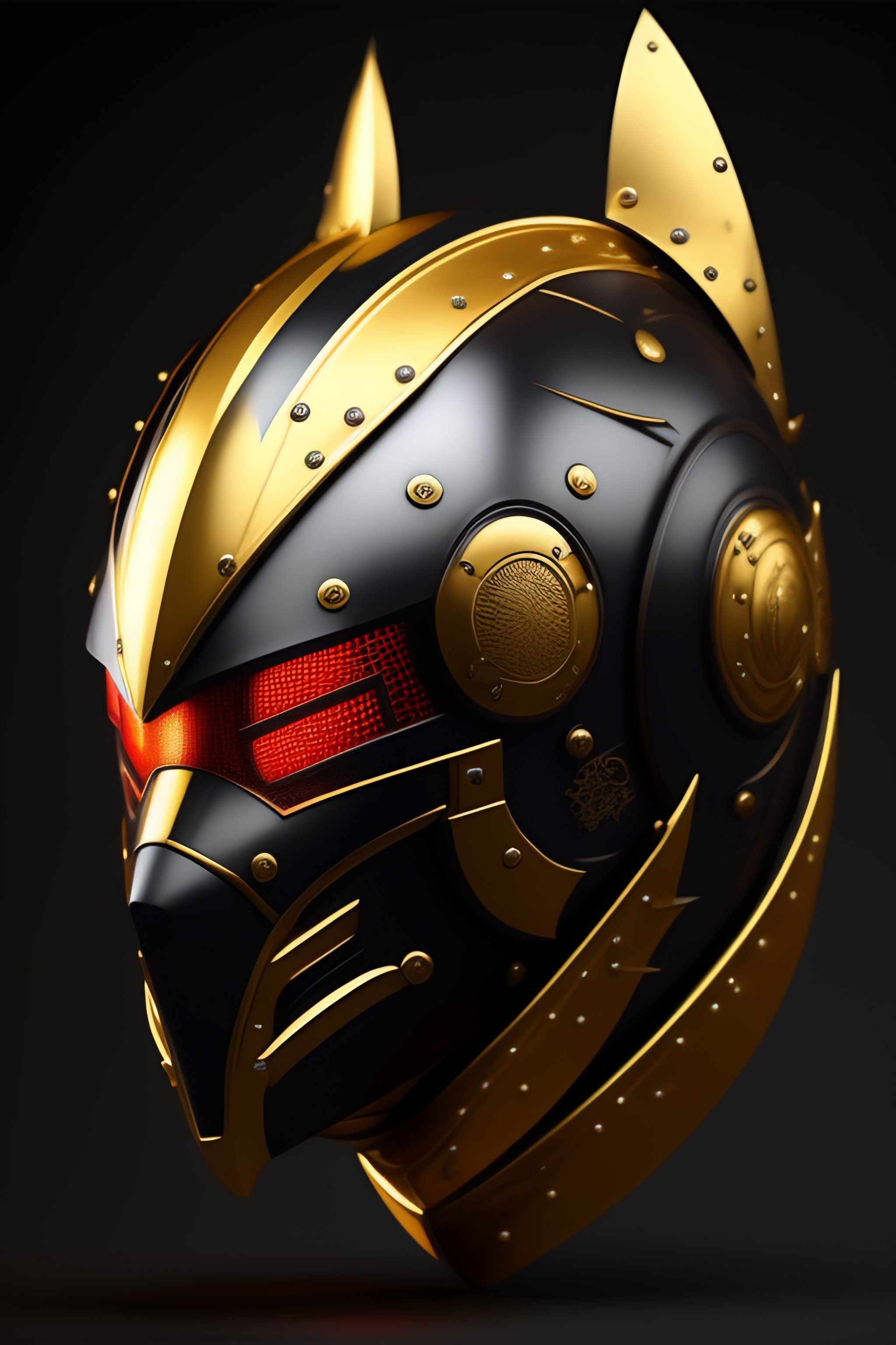 Lexica - Robot ninja mask helmet borderland, with hyperrealistic frame ...