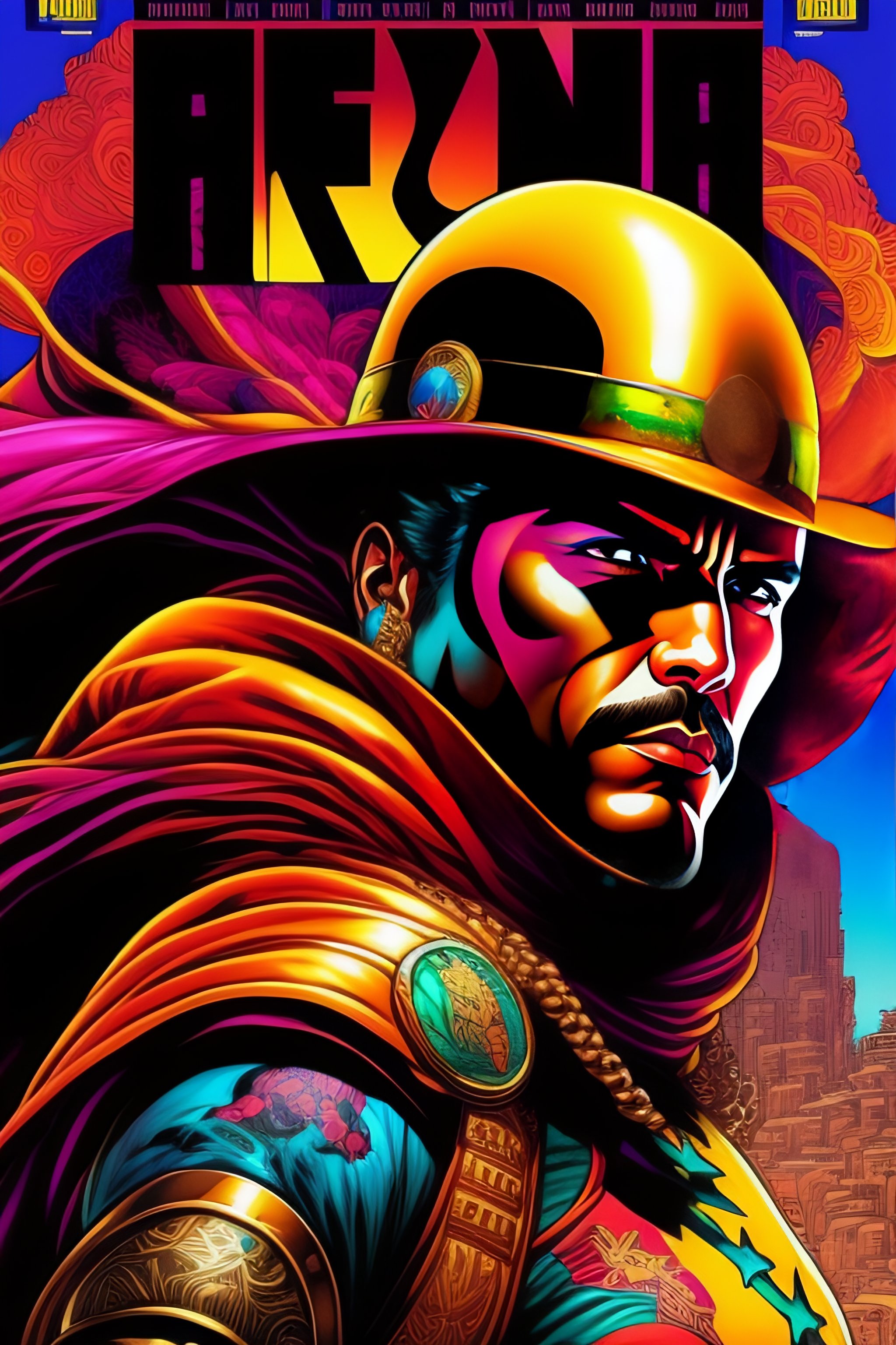 Lexica - Mexican comic art. Comic book cover art. Photorealistic ink ...