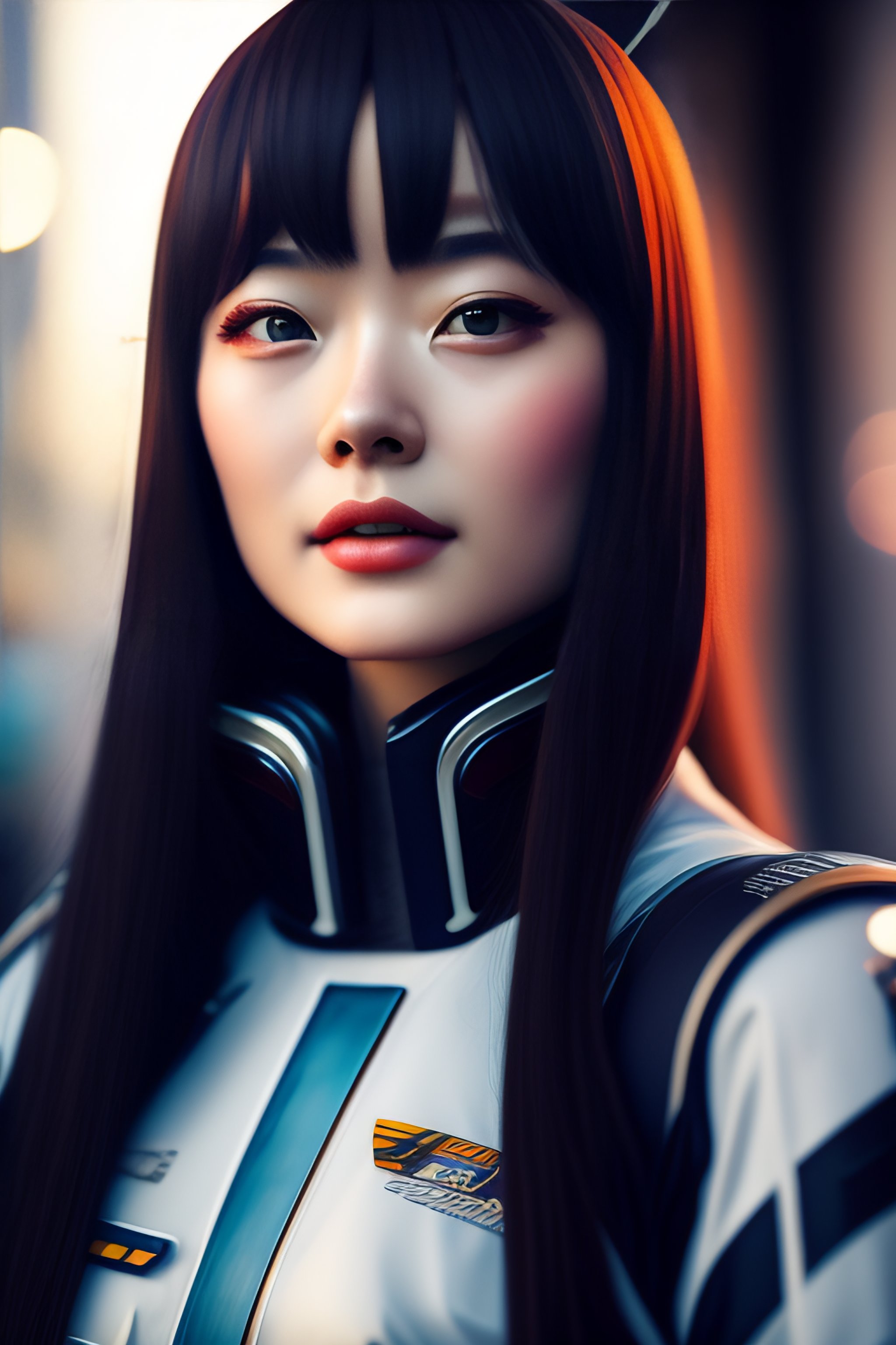 Lexica - Photoreal, cosplay, Cosplayer, cyber punk, Kanna Hashimoto ...
