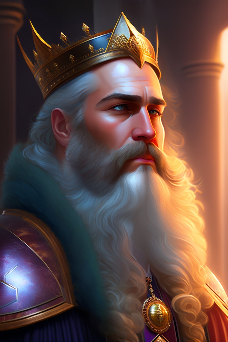 Lexica - A king who sits in the fort, a mighty man, a brave man, a king ...