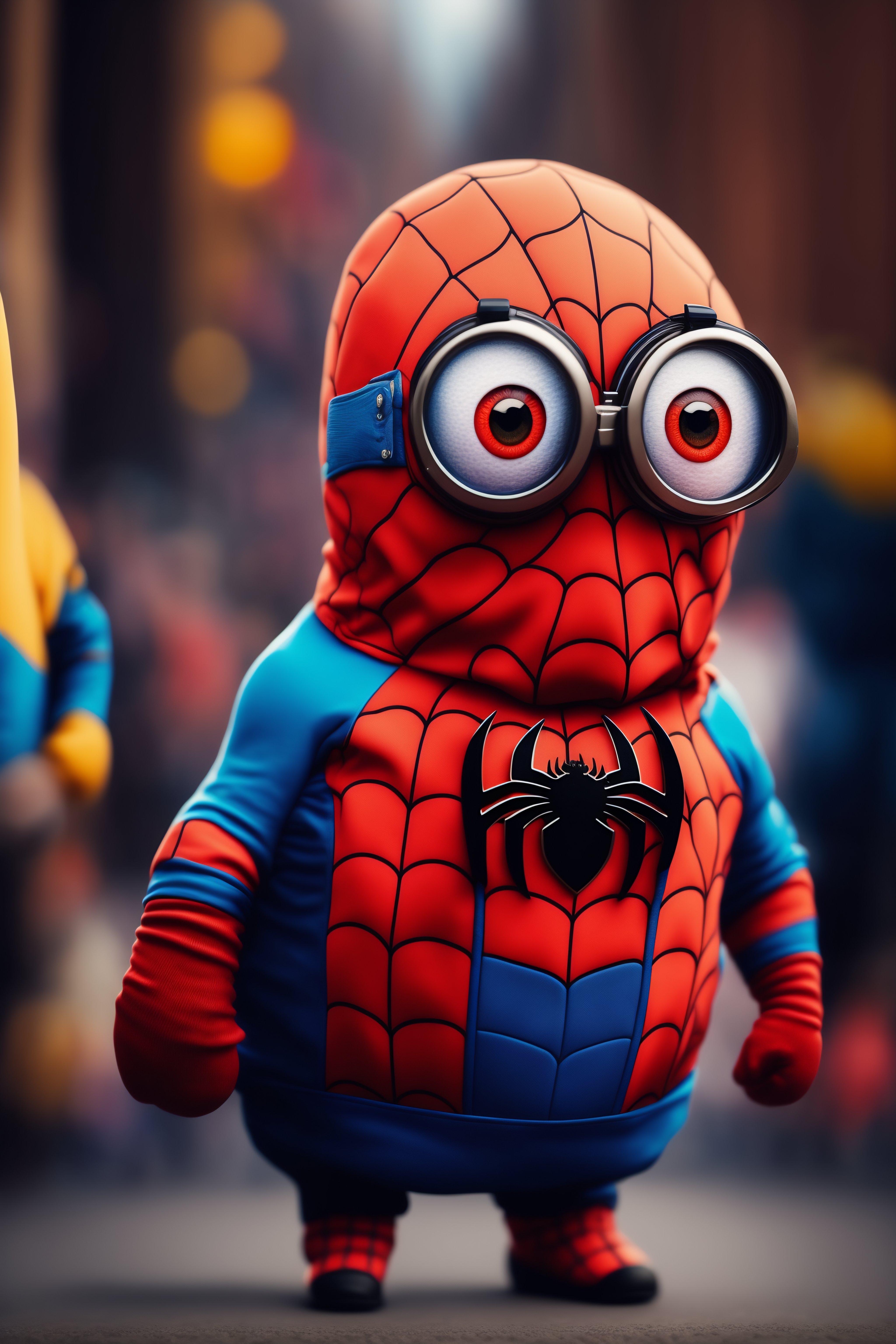 Minion Spiderman Wallpaper