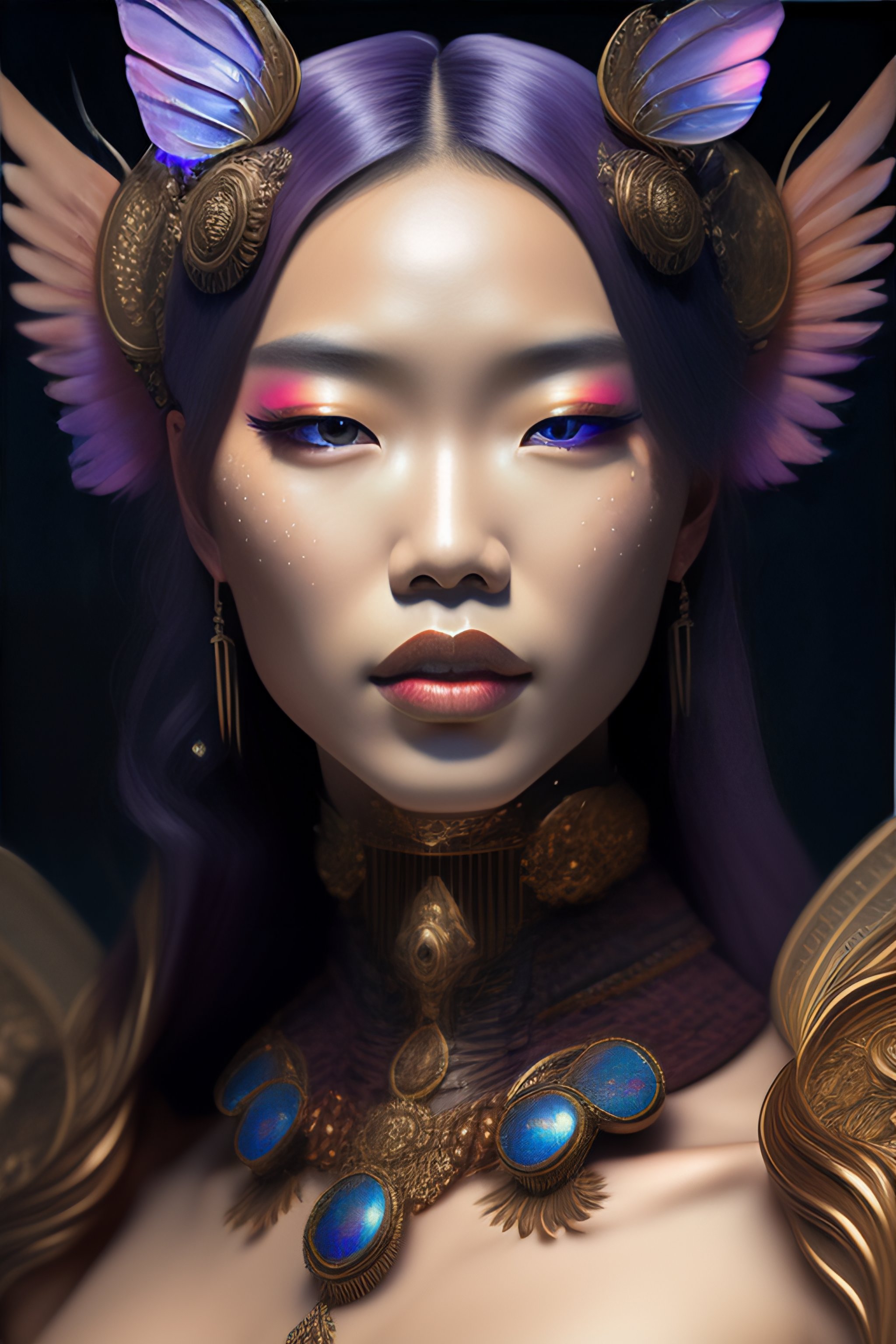 Lexica - Hyperrealistic splatterpunk photography of a highly detailed ...