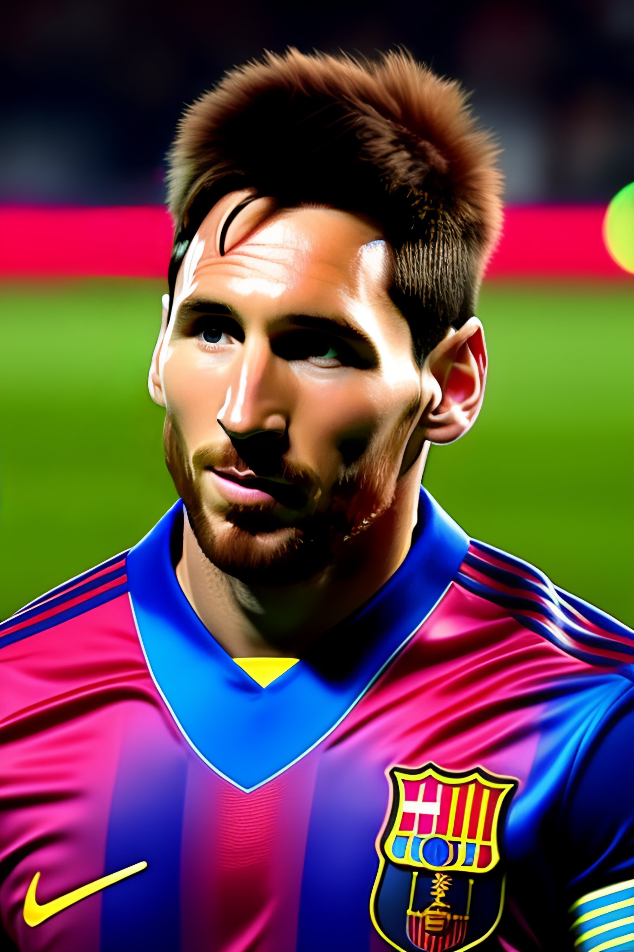 Lexica - Messi a little baby, , ultrahd