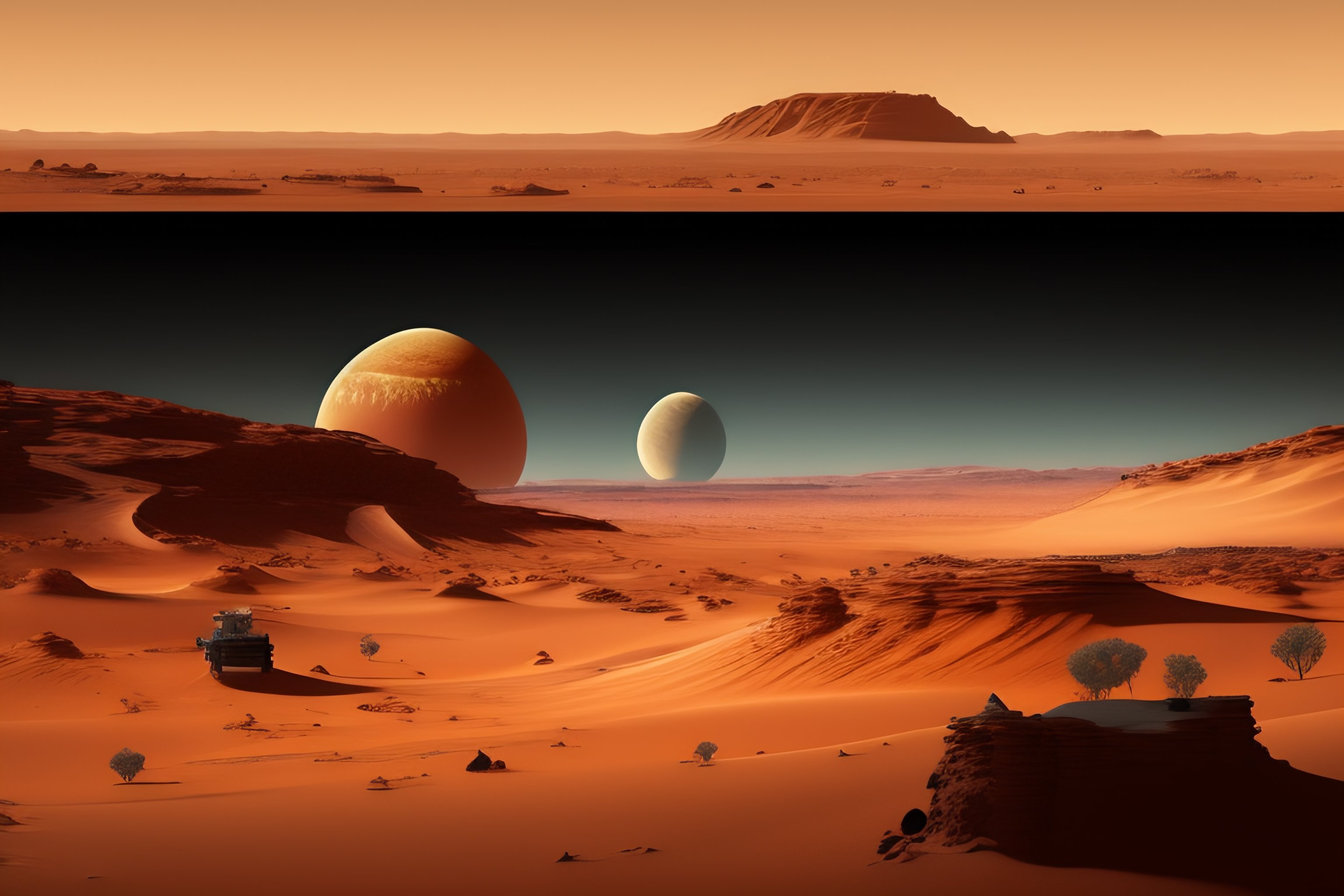 Lexica - Human civilization on mars, rovers