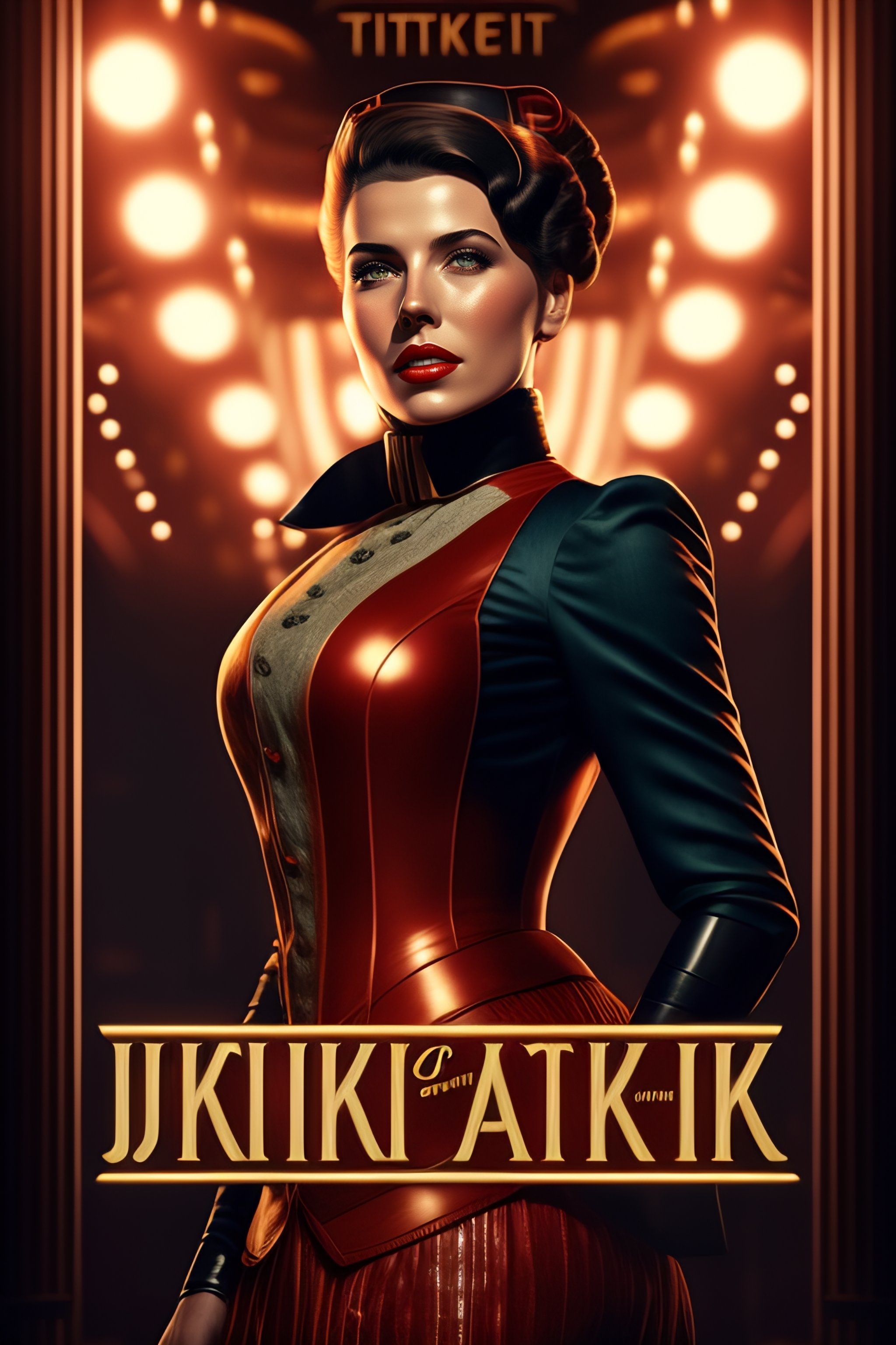 Lexica - Bioshock, Vintage Medium Shot 1920's Poster, ascarlett ...