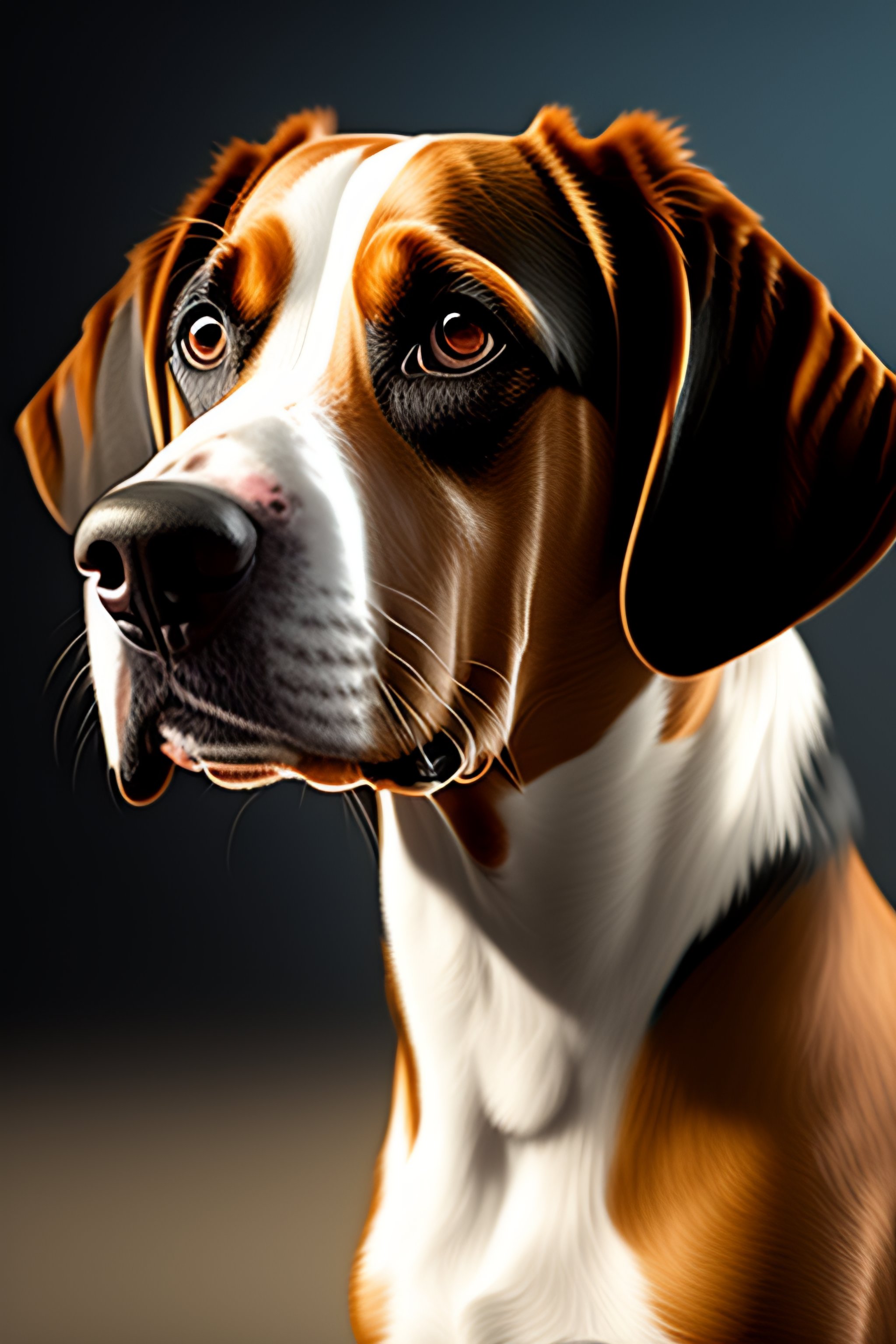 Lexica - Dog, Beagle, 10 Years Old, Pixar Render