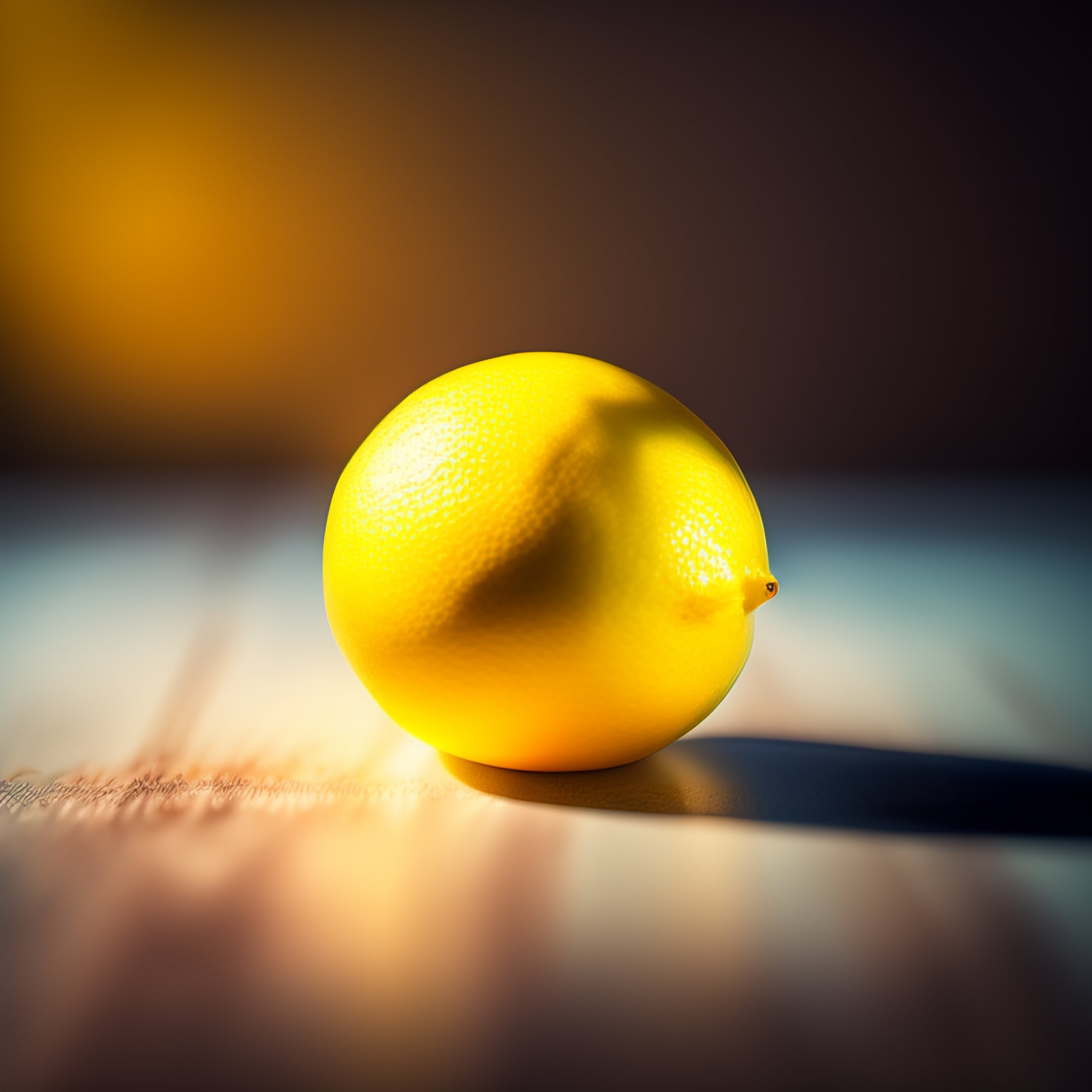 Lexica - A lemon wearing sunglasses. depth of field, macro photography ...