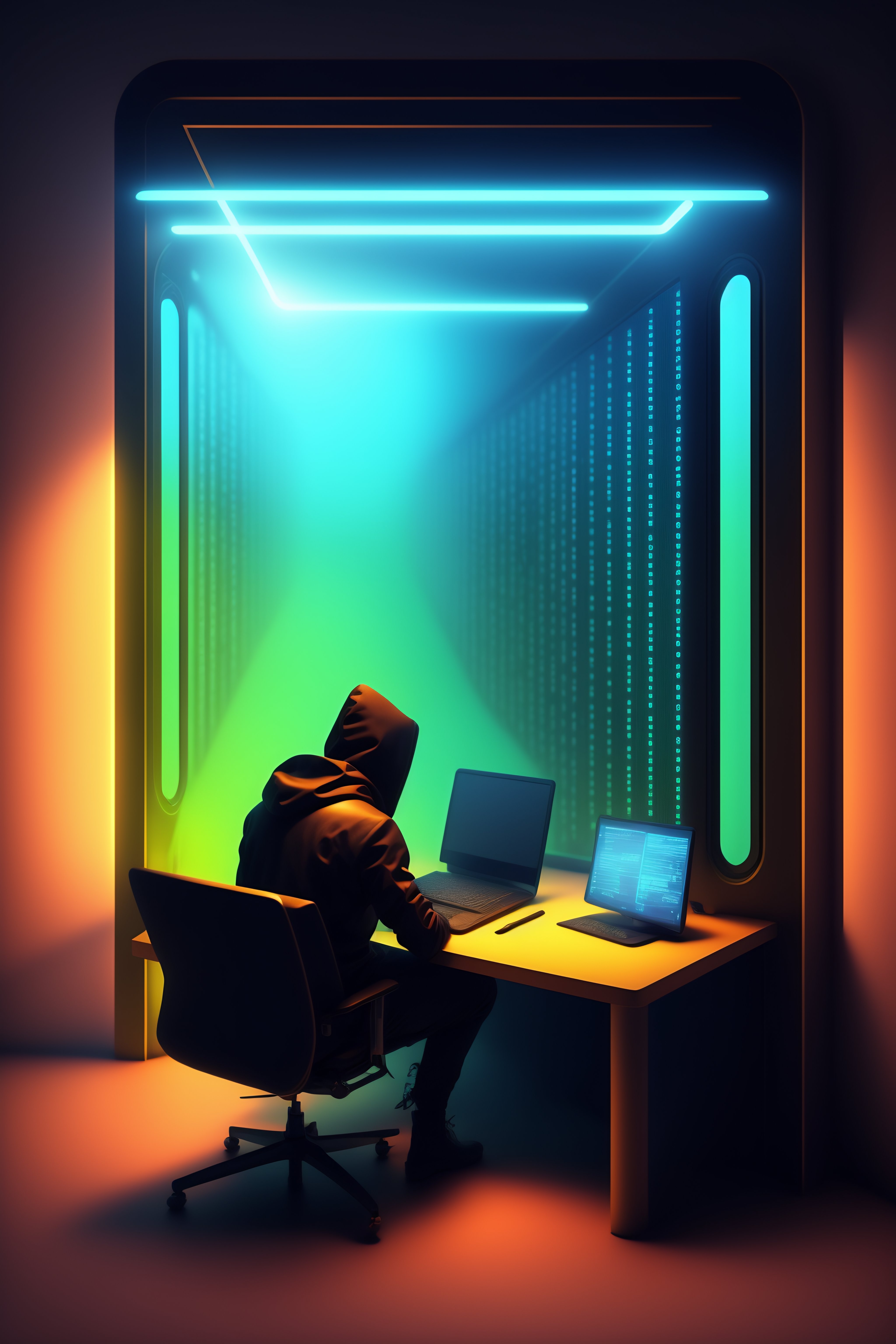 Lexica - Hacker room