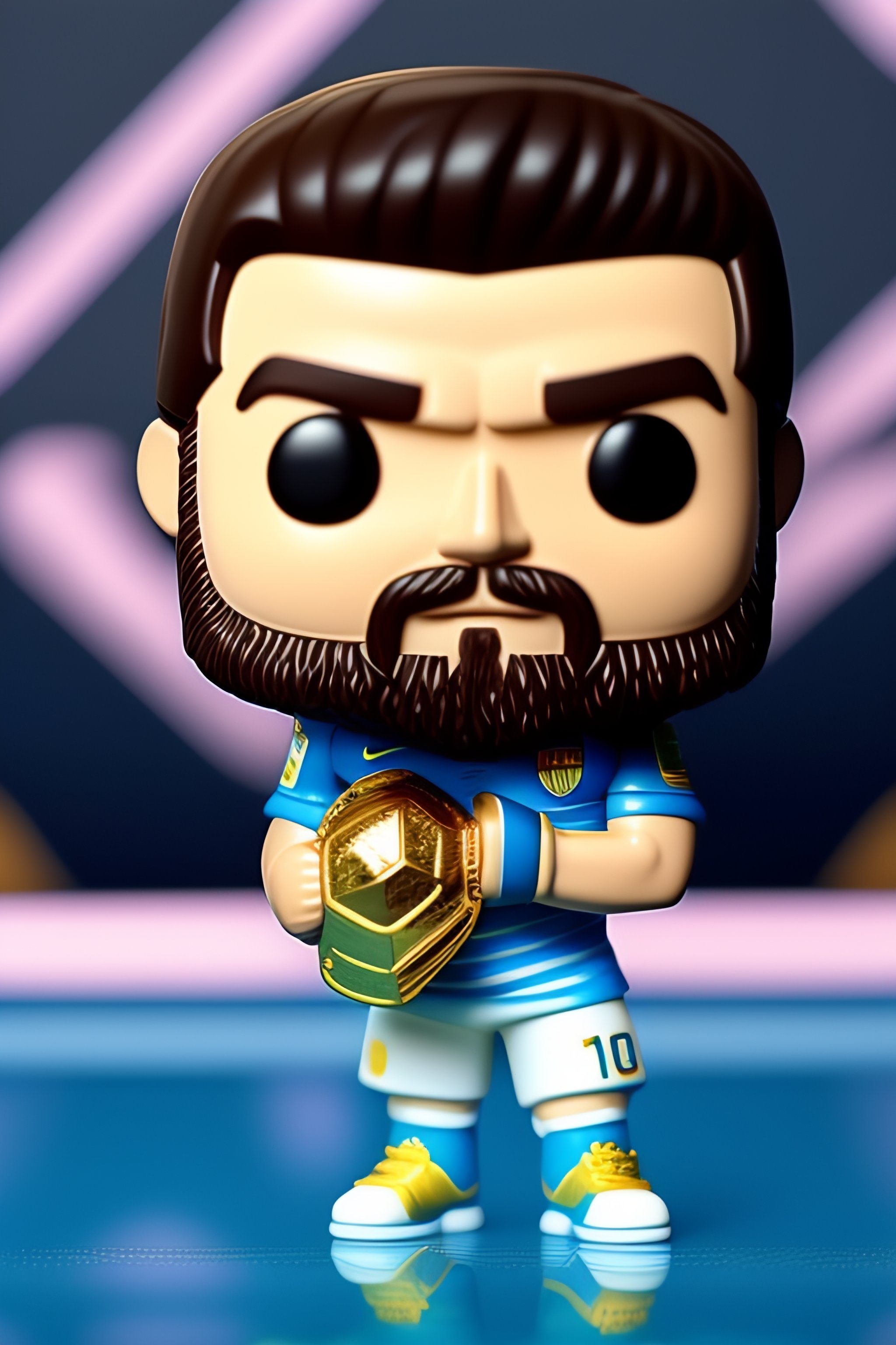 Lexica - Leonel messi as funko pop, with the argentinian national team ...