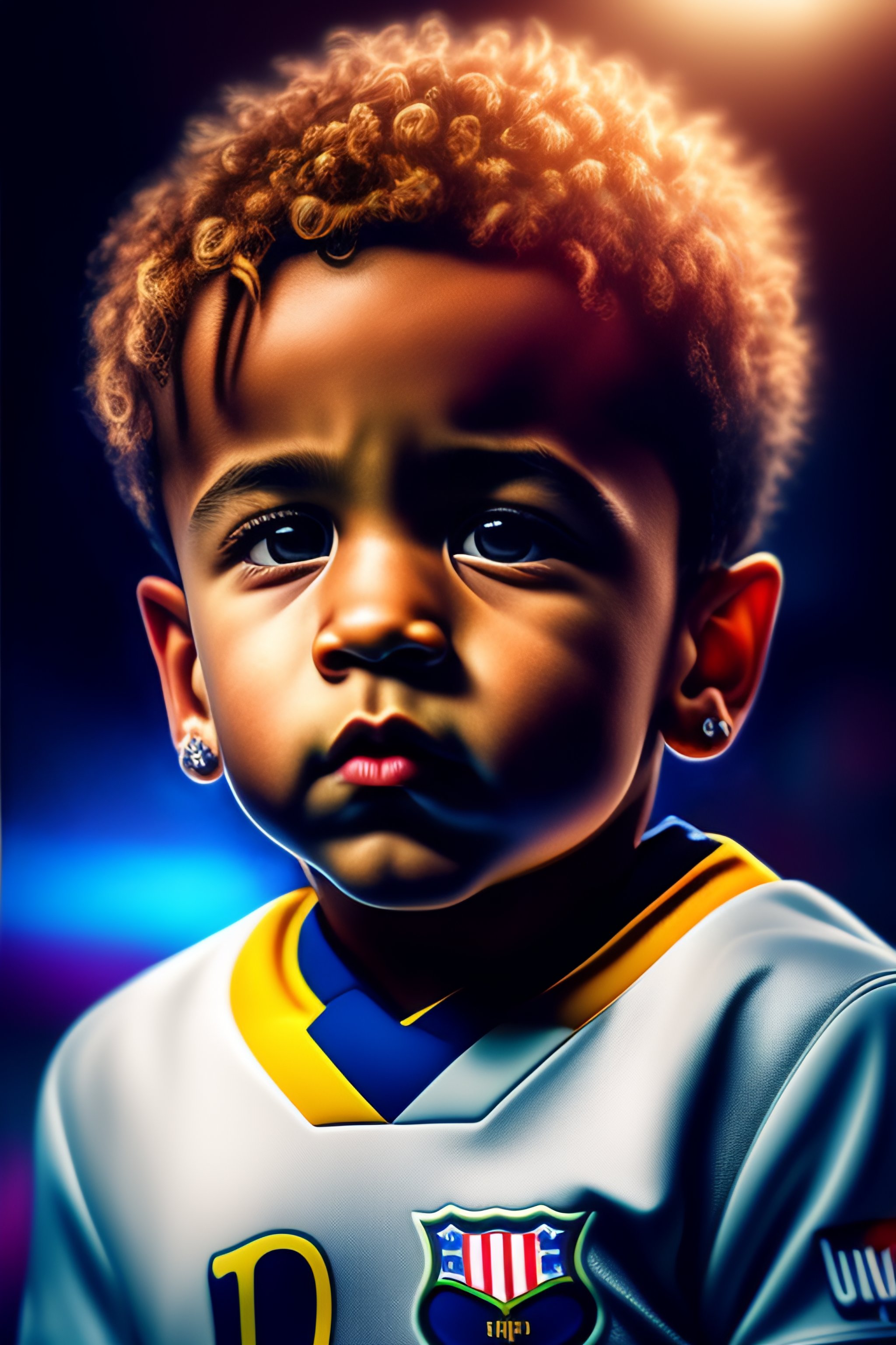 Lexica - Neymar as a baby, toothless, ultrarealistic portrait ...