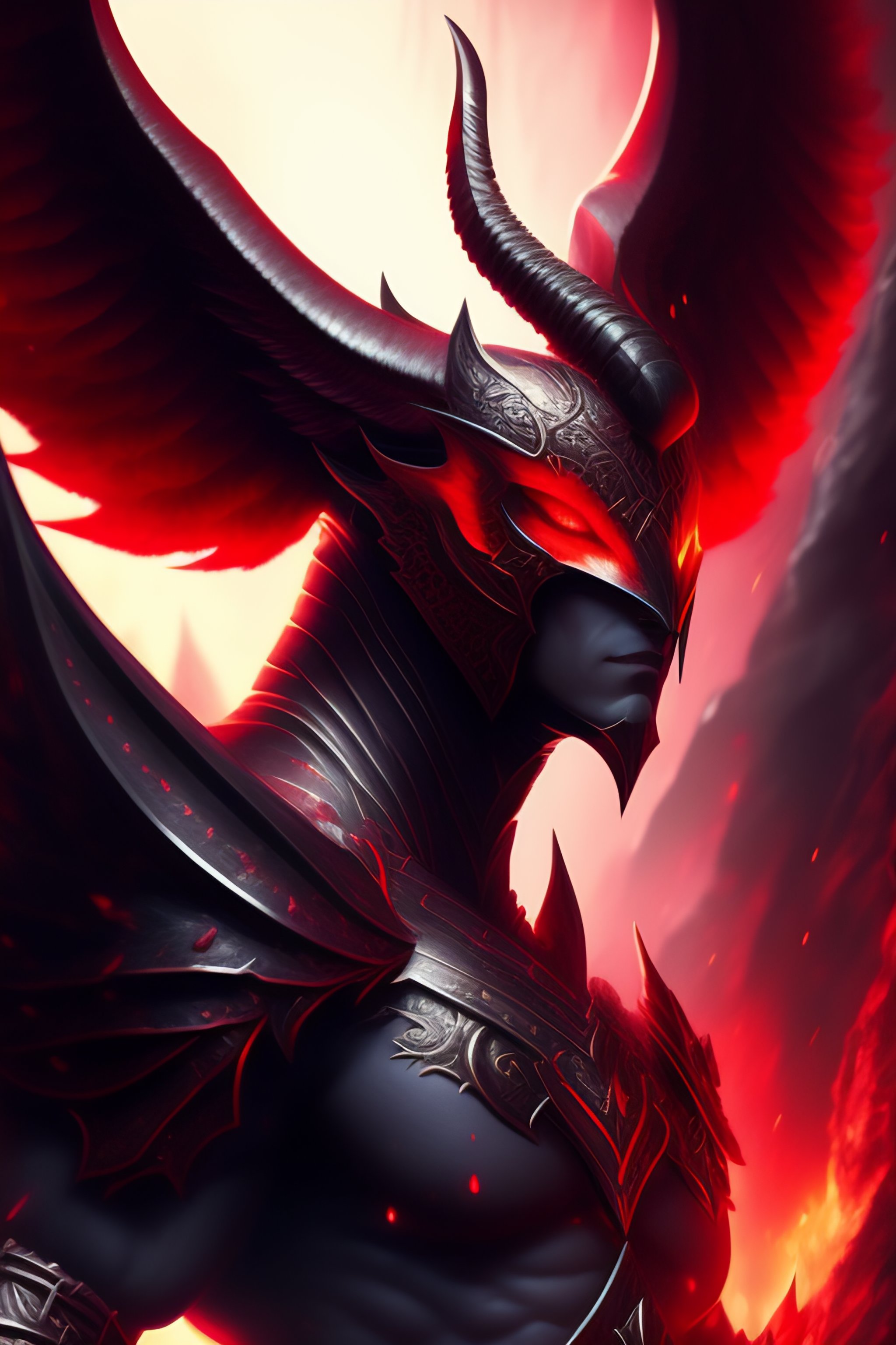 Lexica - Greater demon baal called the great duke red color wings horns ...