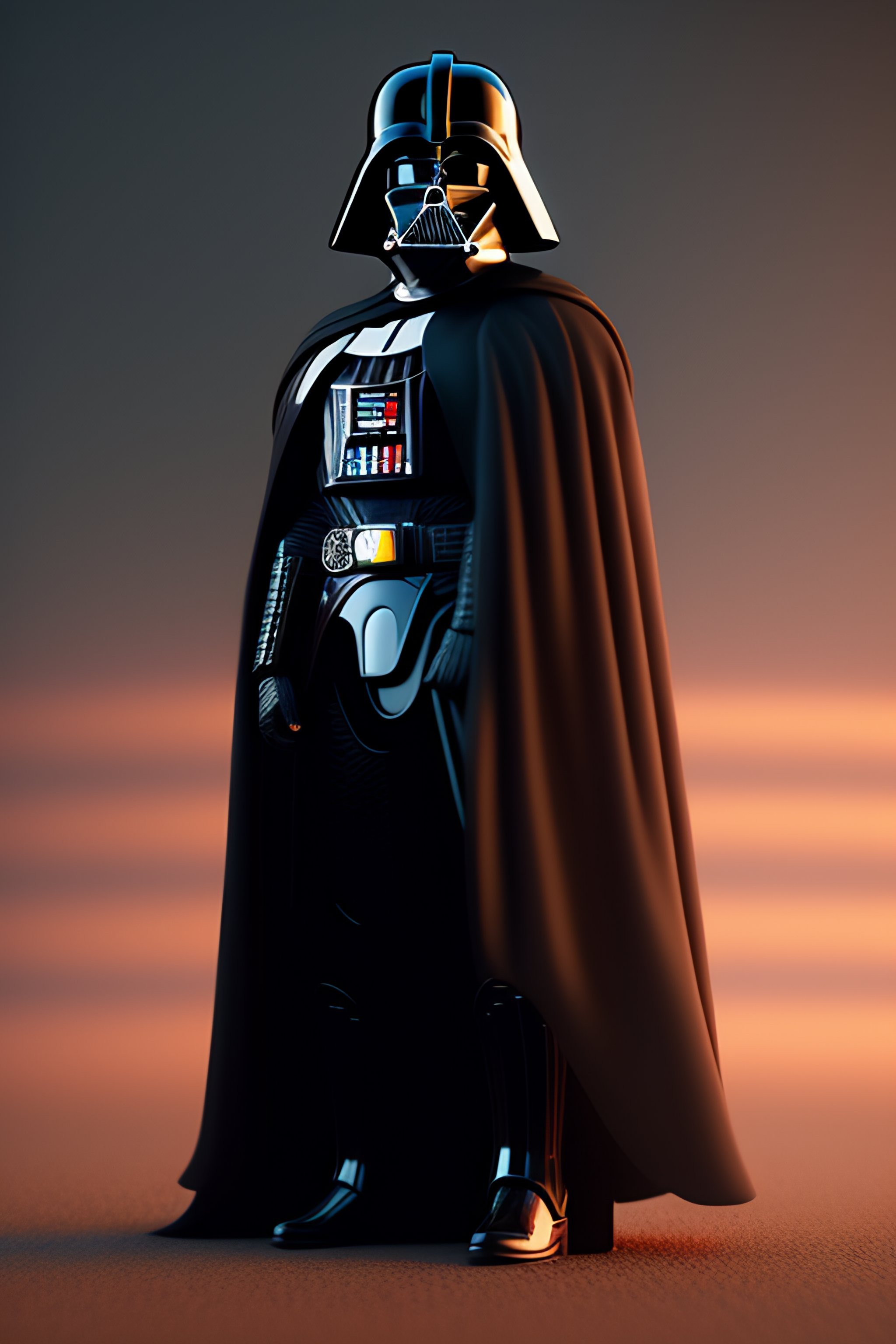 Lexica - Darth vader, genndy tartakovsky, hyperrealism, volumetric ...