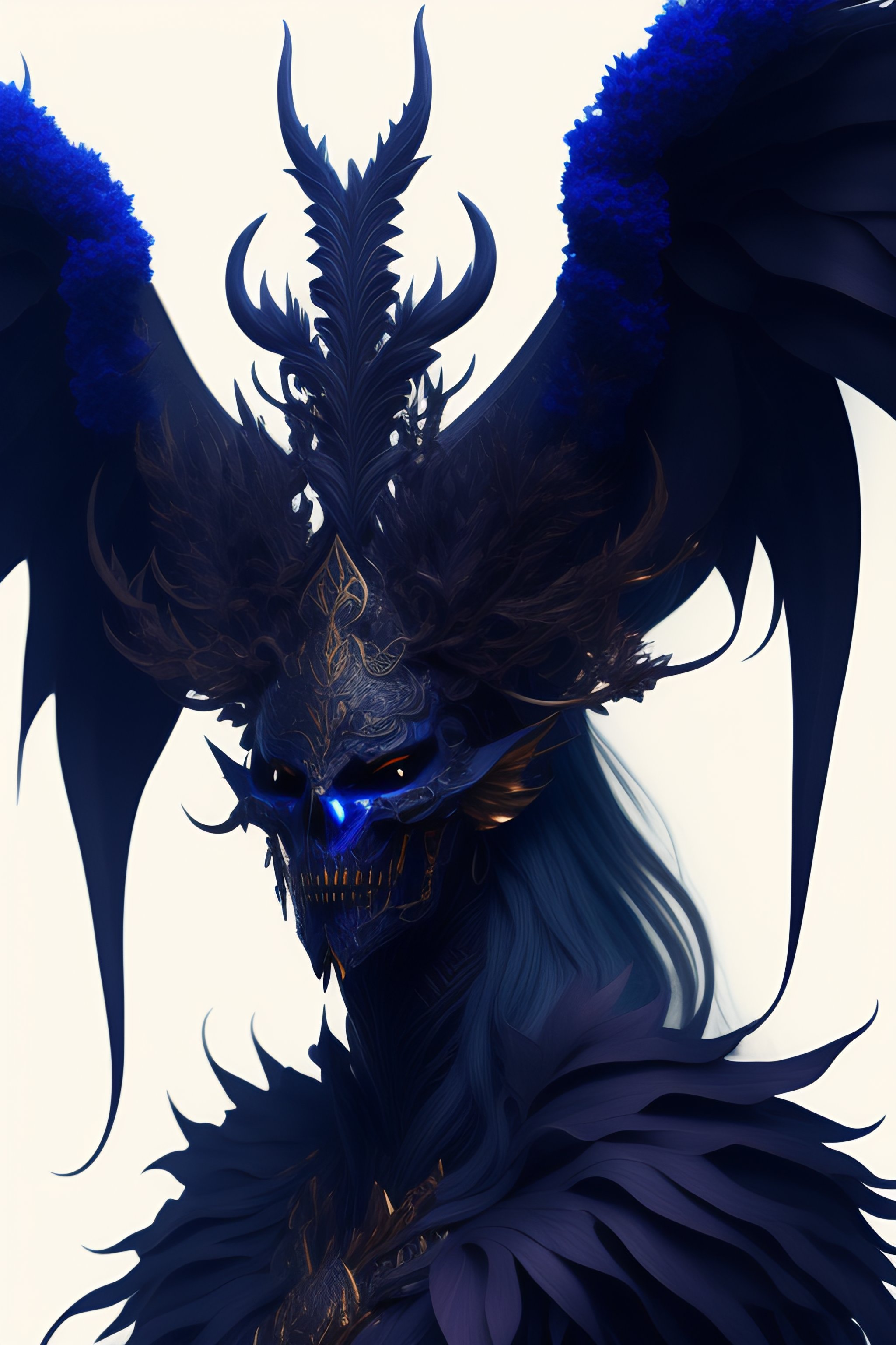 Lexica - Fullbody creature concept demon of pride looks like a ...