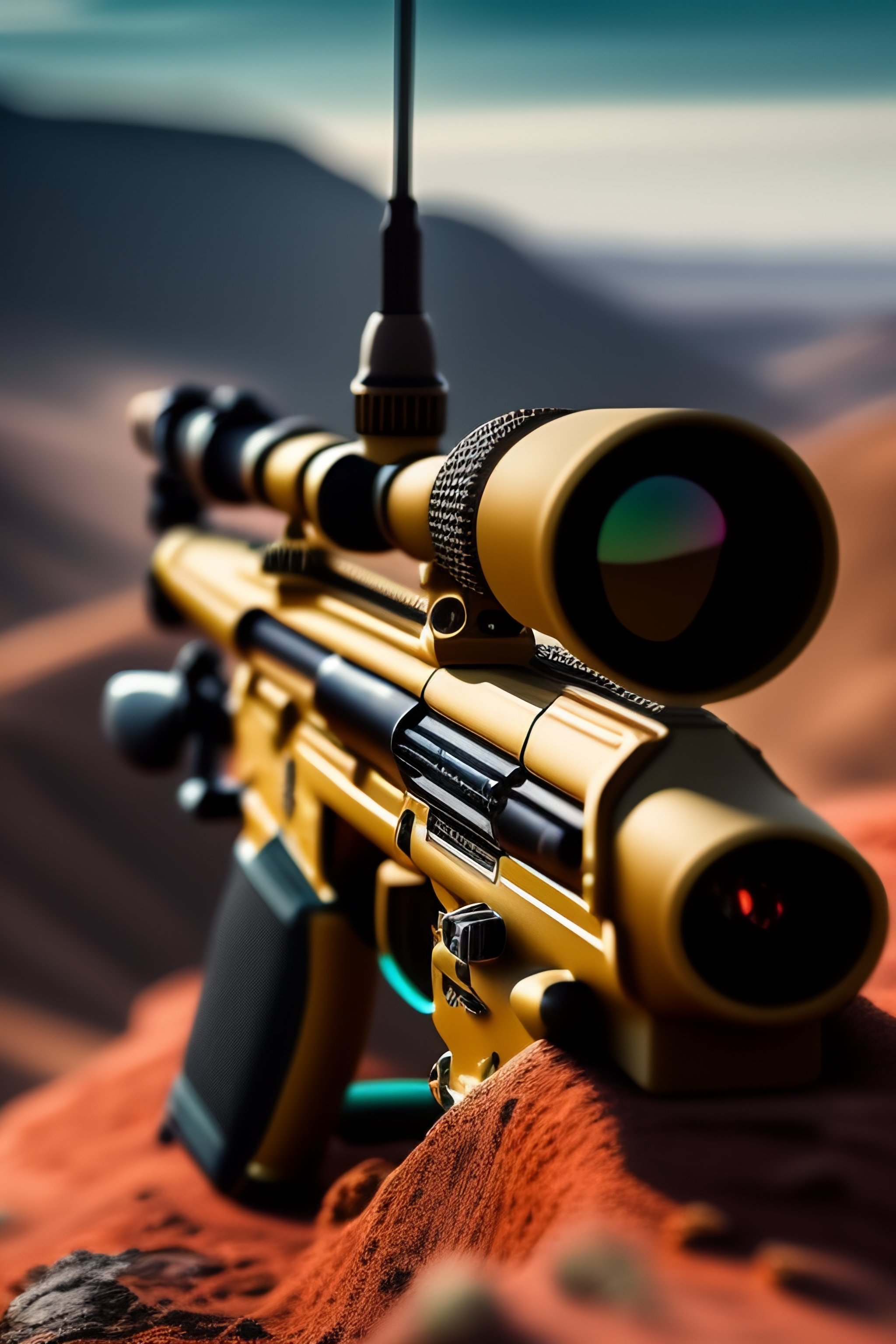 Lexica - Beautiful sniper gun