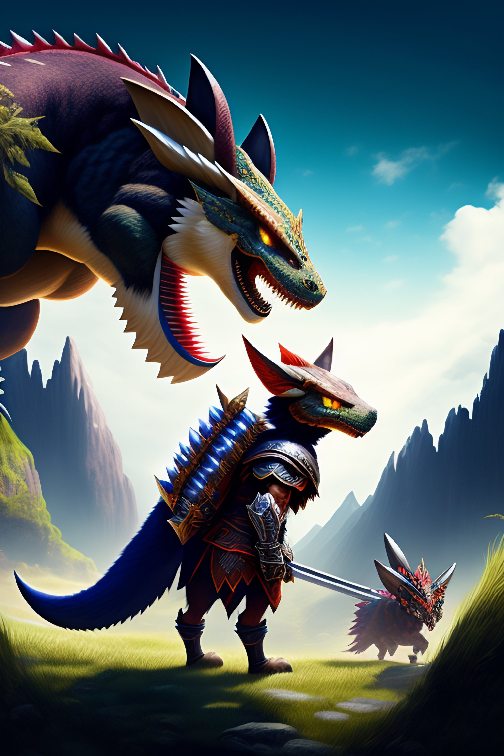 Lexica - Monster hunter aptonoth