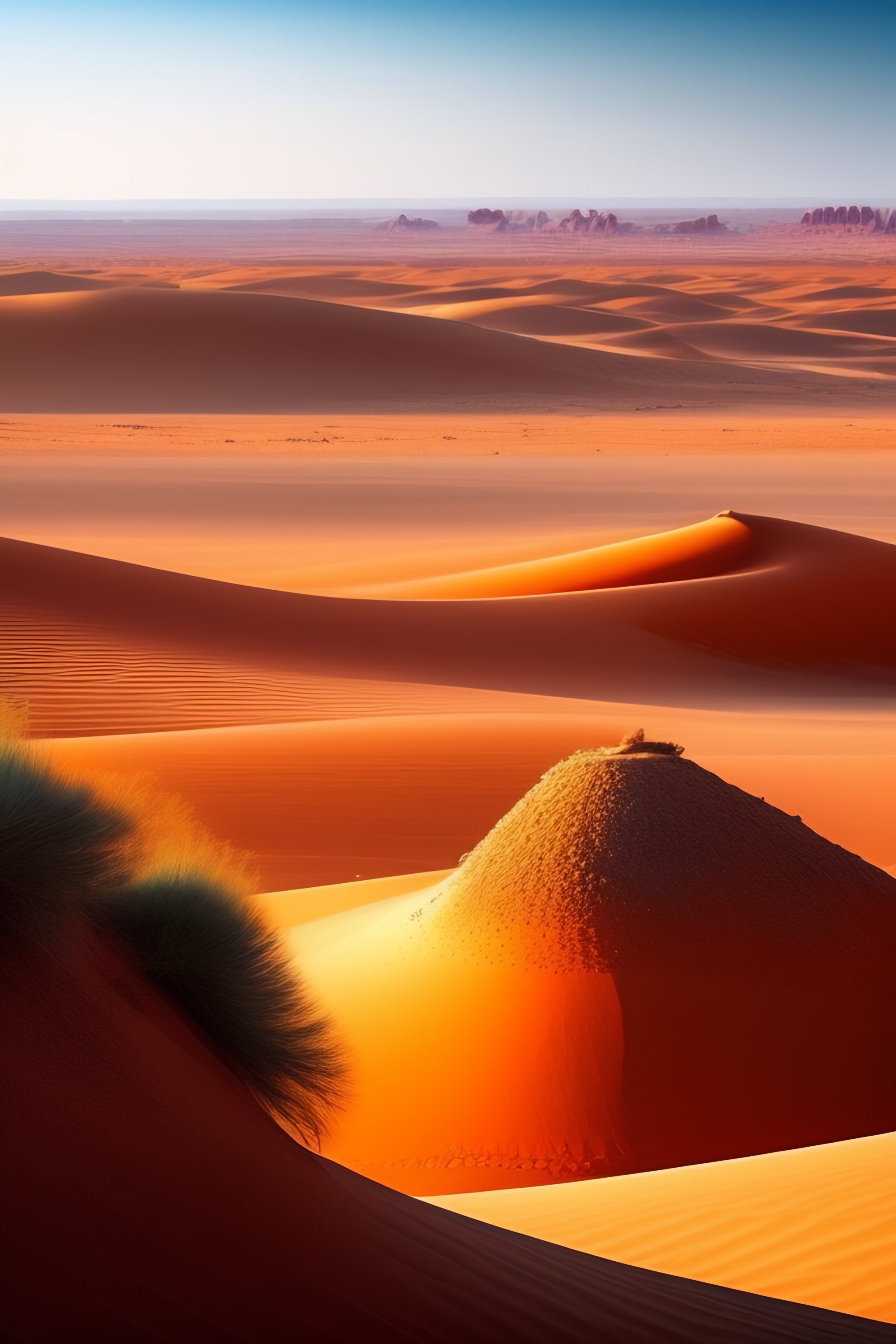 Lexica - Wallpaper desert, sea