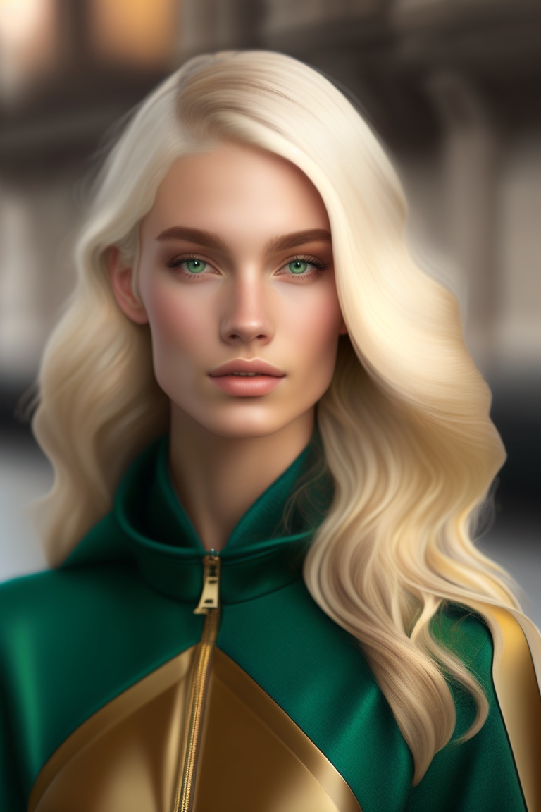 Lexica - Brunette with long dyed blonde hair, 21 years old, 165 cm tall ...