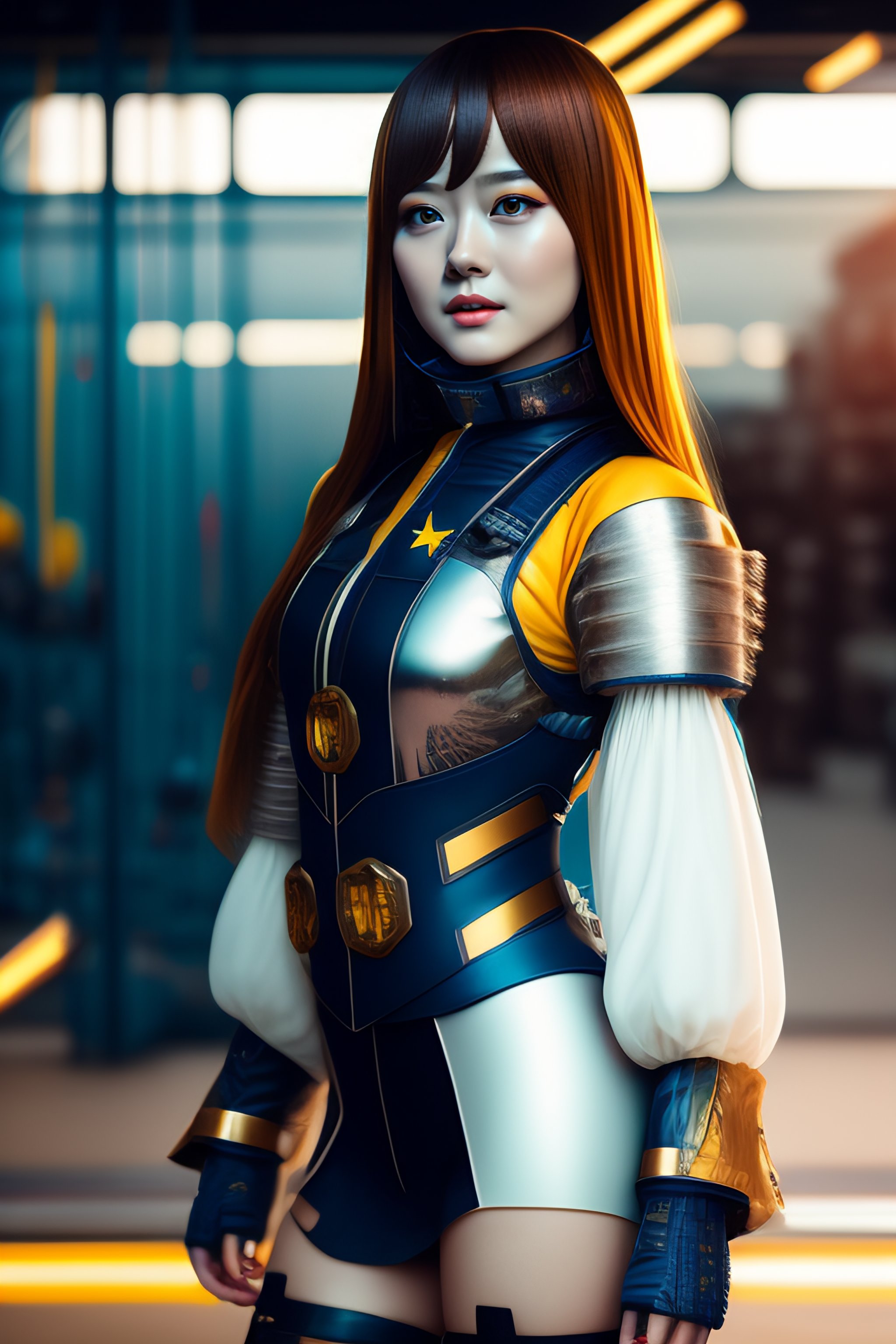 Lexica - Photoreal, cosplay, Cosplayer, cyber punk, Kanna Hashimoto ...