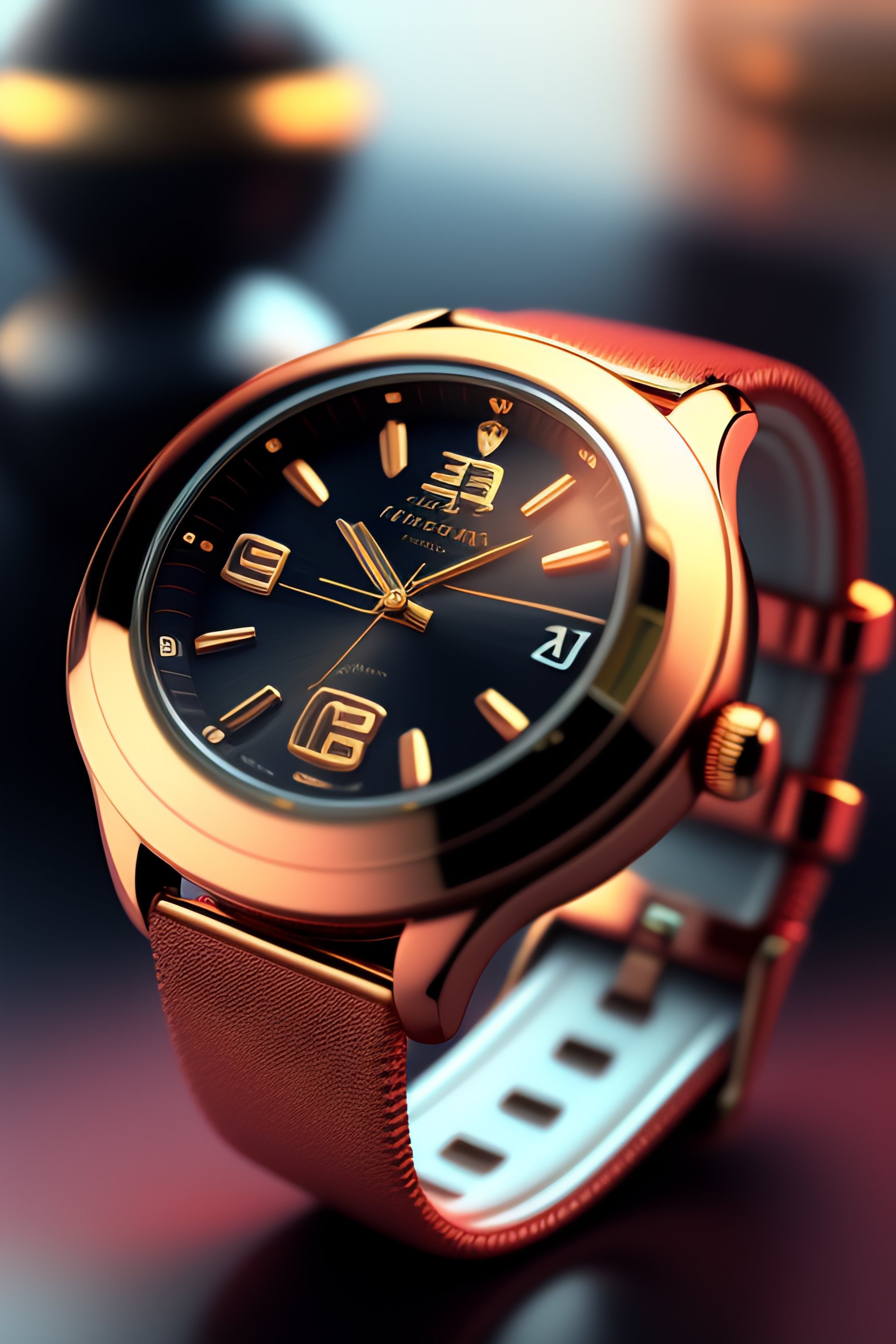 Lexica - Watch design, concept art, HD luxury render, 4k