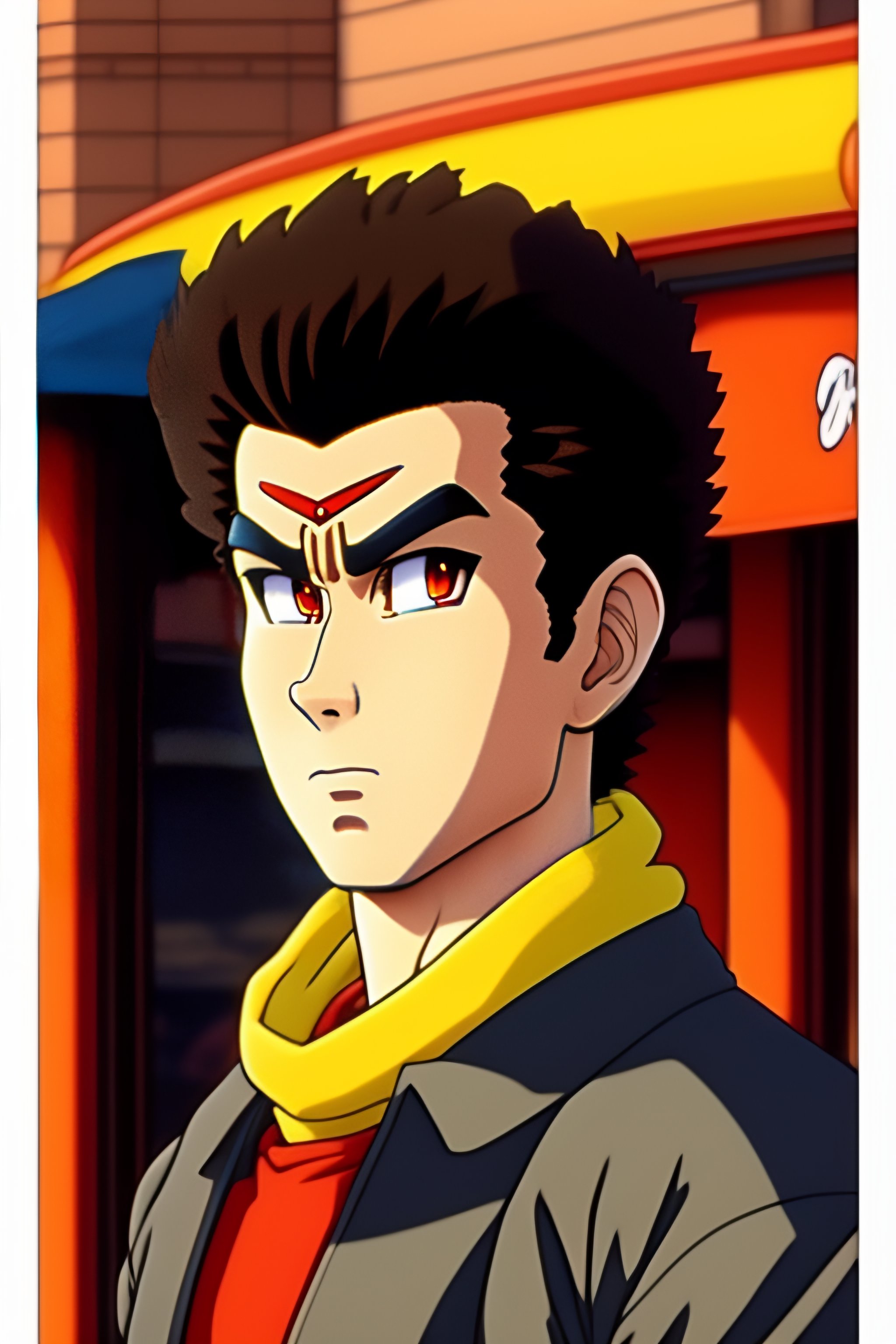 Lexica - Kramer from Seinfeld in the anime style of Akira Toriyama.