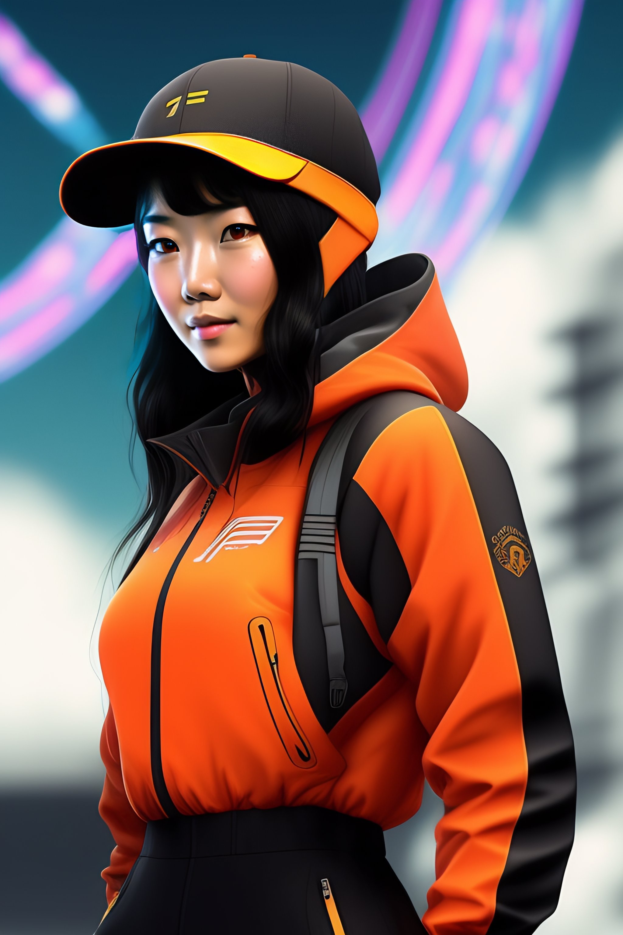 Lexica - Pokemon trainer in techwear cothes by Ken Sugimori