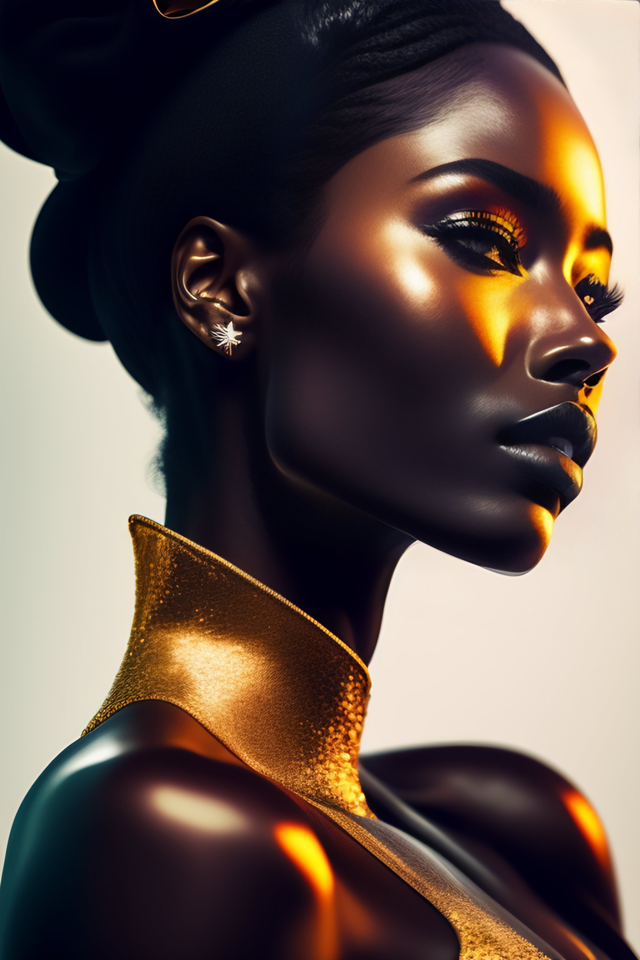 Lexica - Majestic action close-up of cover photography by Sam Haskins ...