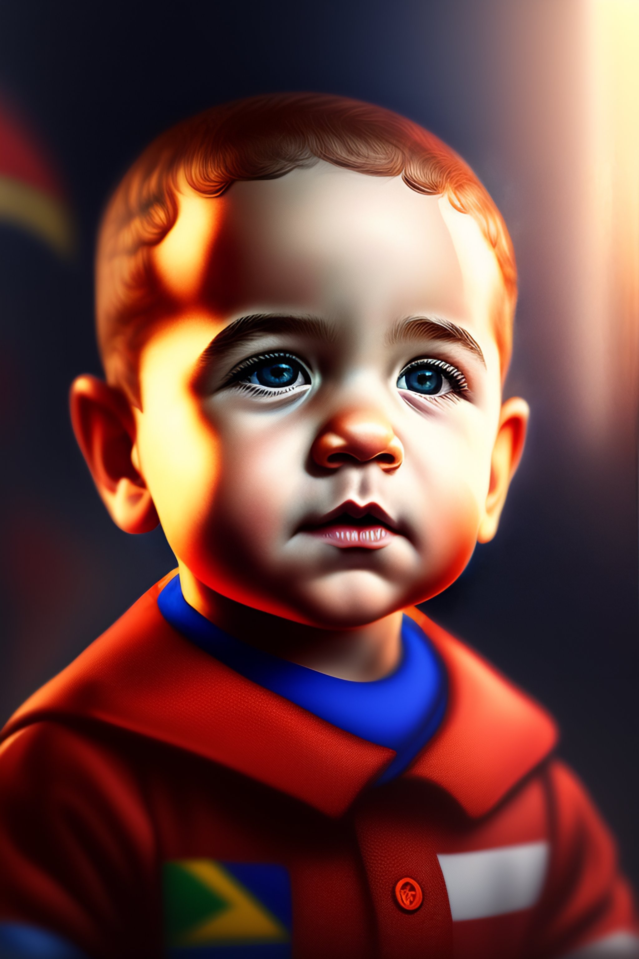 Lexica - Baby Benjamin Netanyahu okay alarm,, render, rembrandt ...