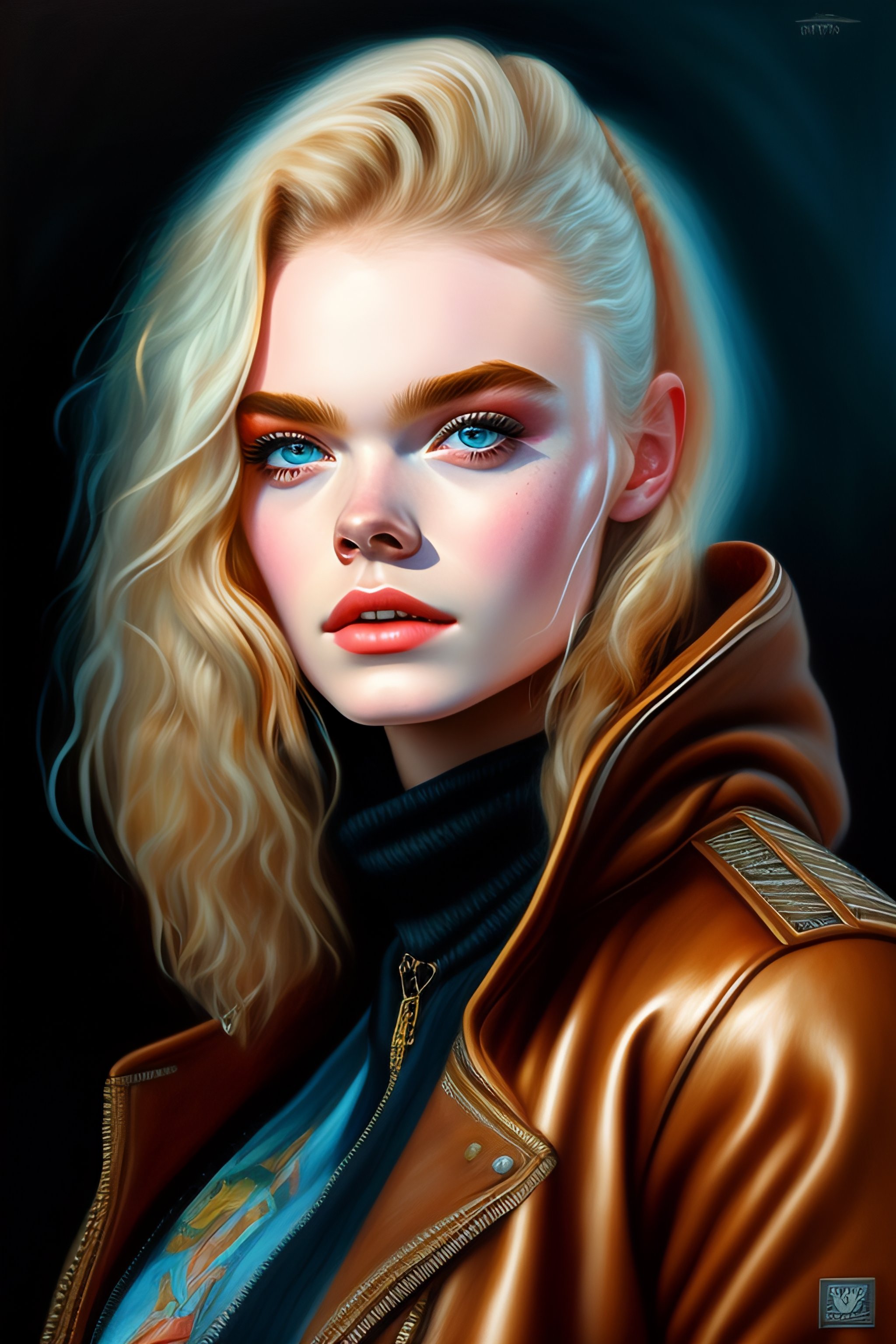 Lexica - Cute punk scull elle fanning, mad max jacket, renaissance ...