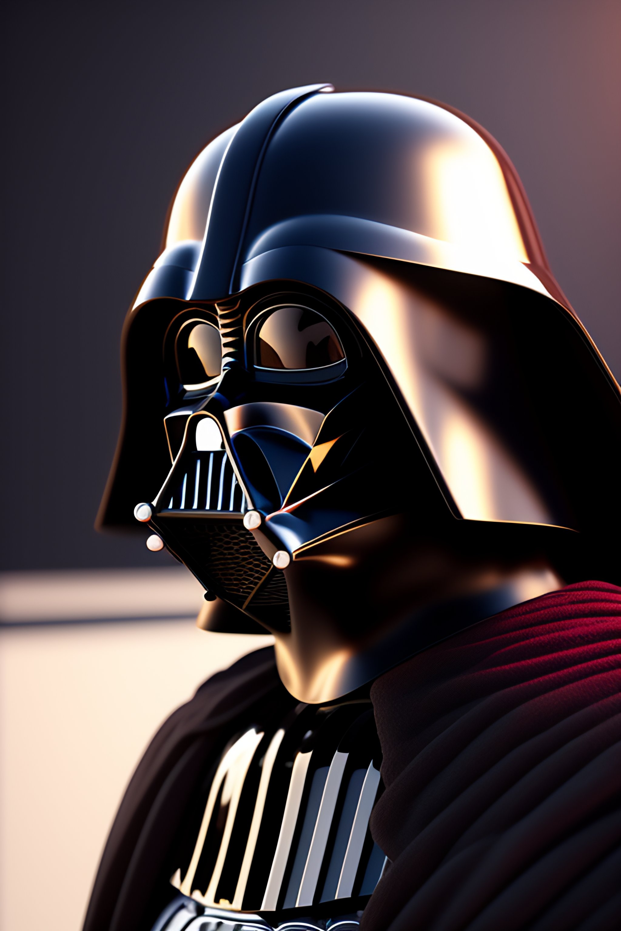 Lexica - Darth vader, genndy tartakovsky, hyperrealism, volumetric ...