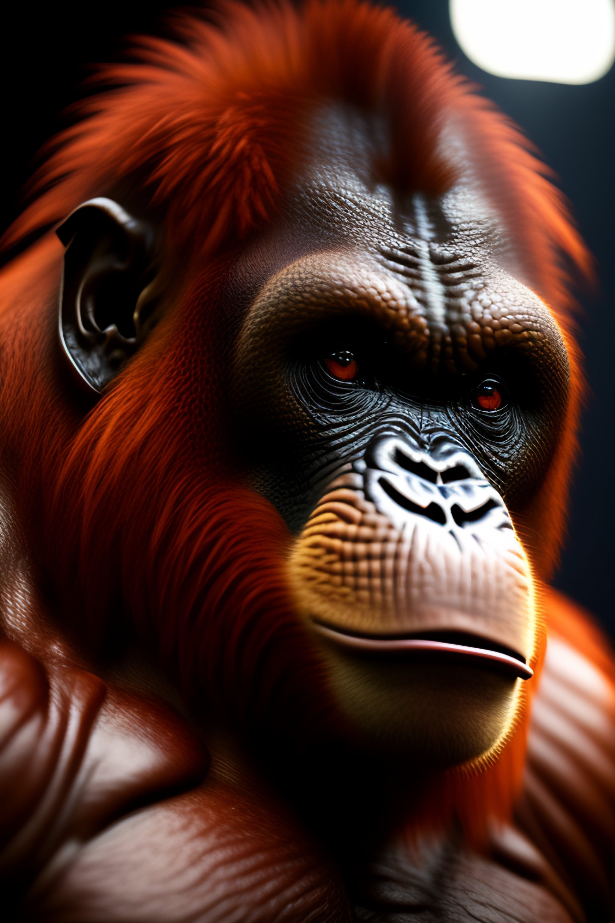 Angry Orangutan