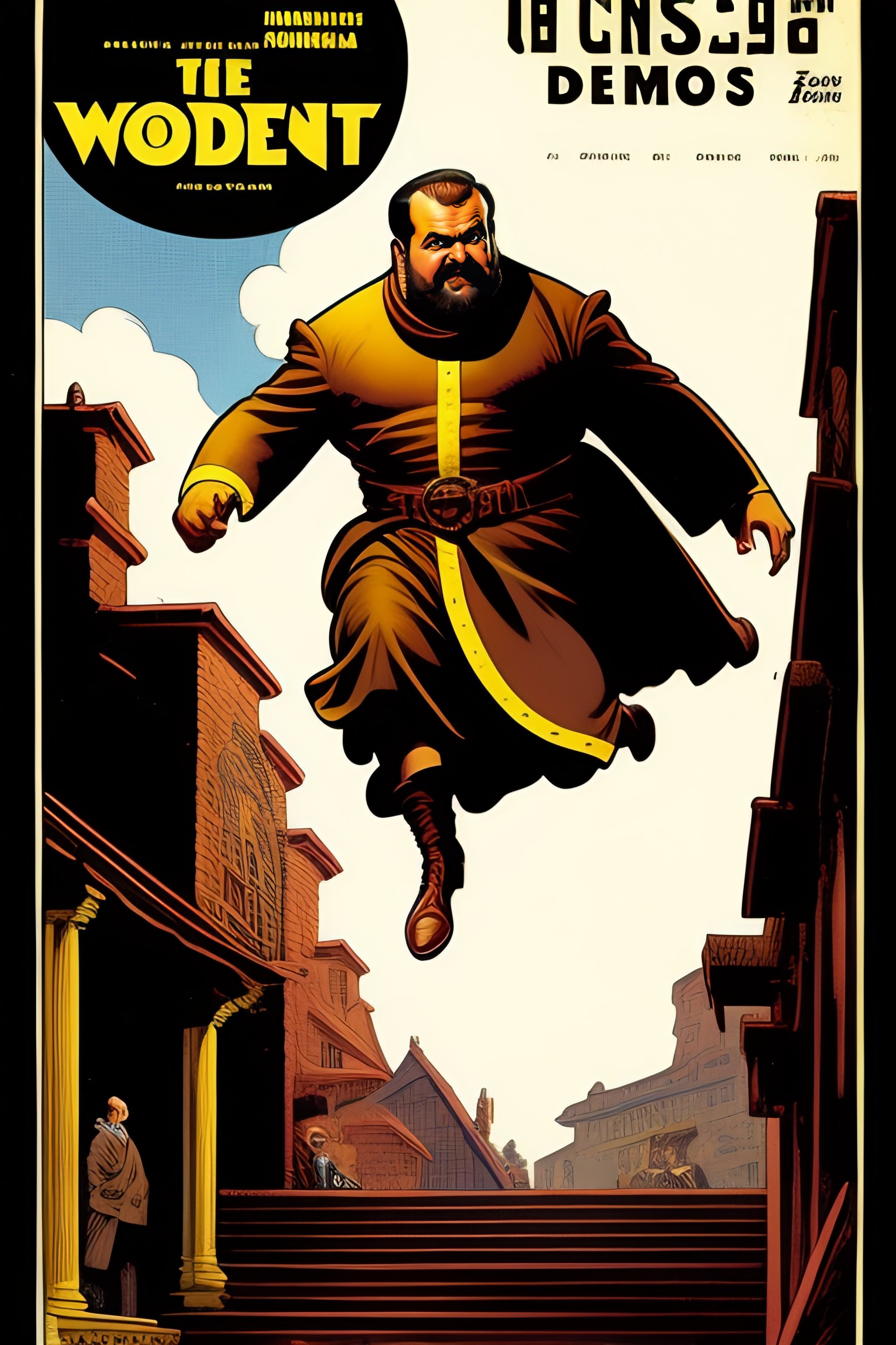 Lexica - ((square format)), vintage comic book cover illustration of ...