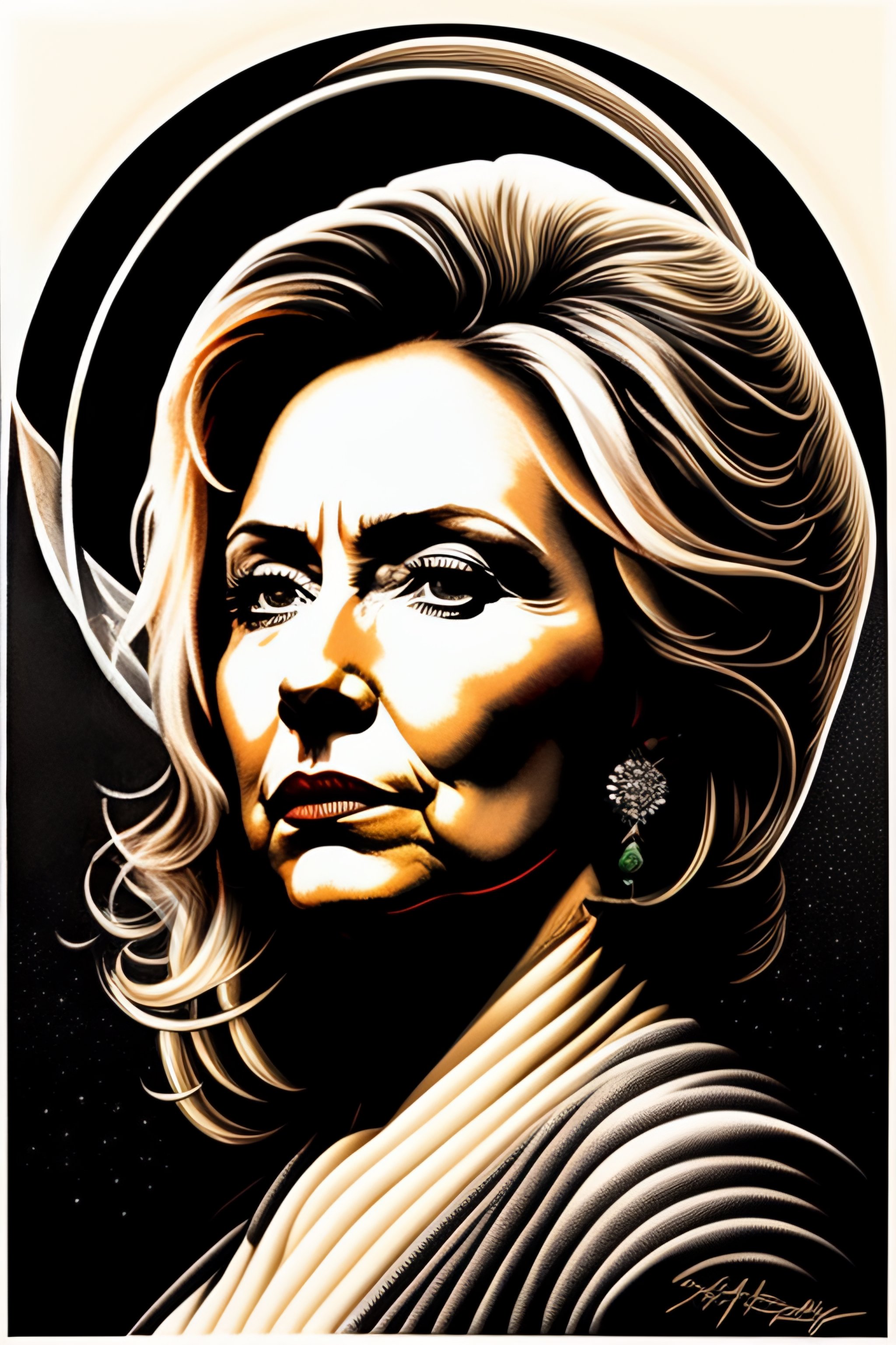 Lexica - Hillary clinton by Aaron Horkey