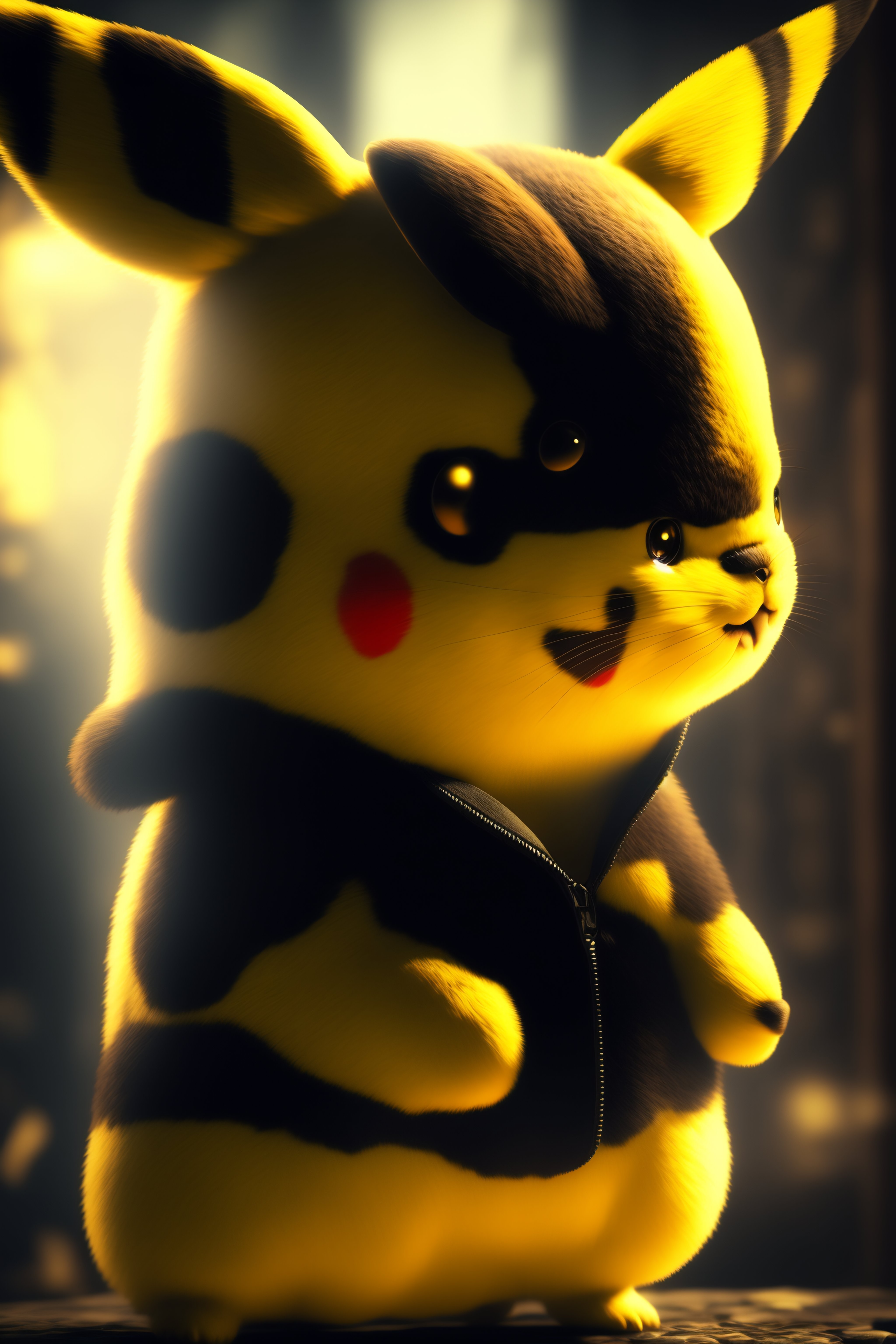 Lexica - Pikachu in resident evil