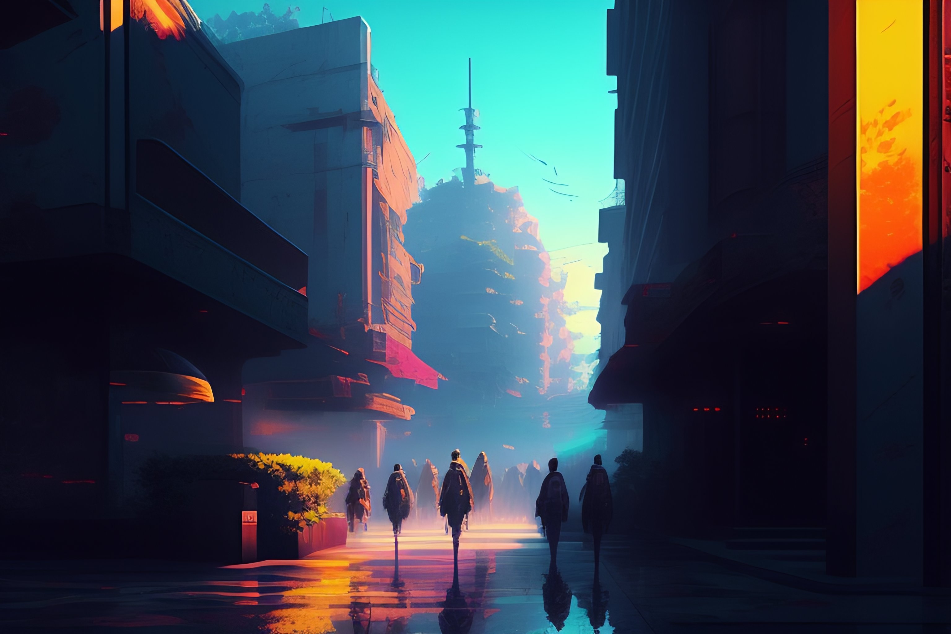 Lexica - Leon resident evil psychedelic patterns with greg rutkowski ...