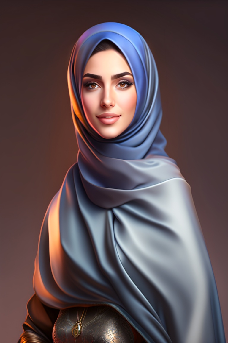 Lexica - A full body gorgeous greek female photo wearing hijab ...