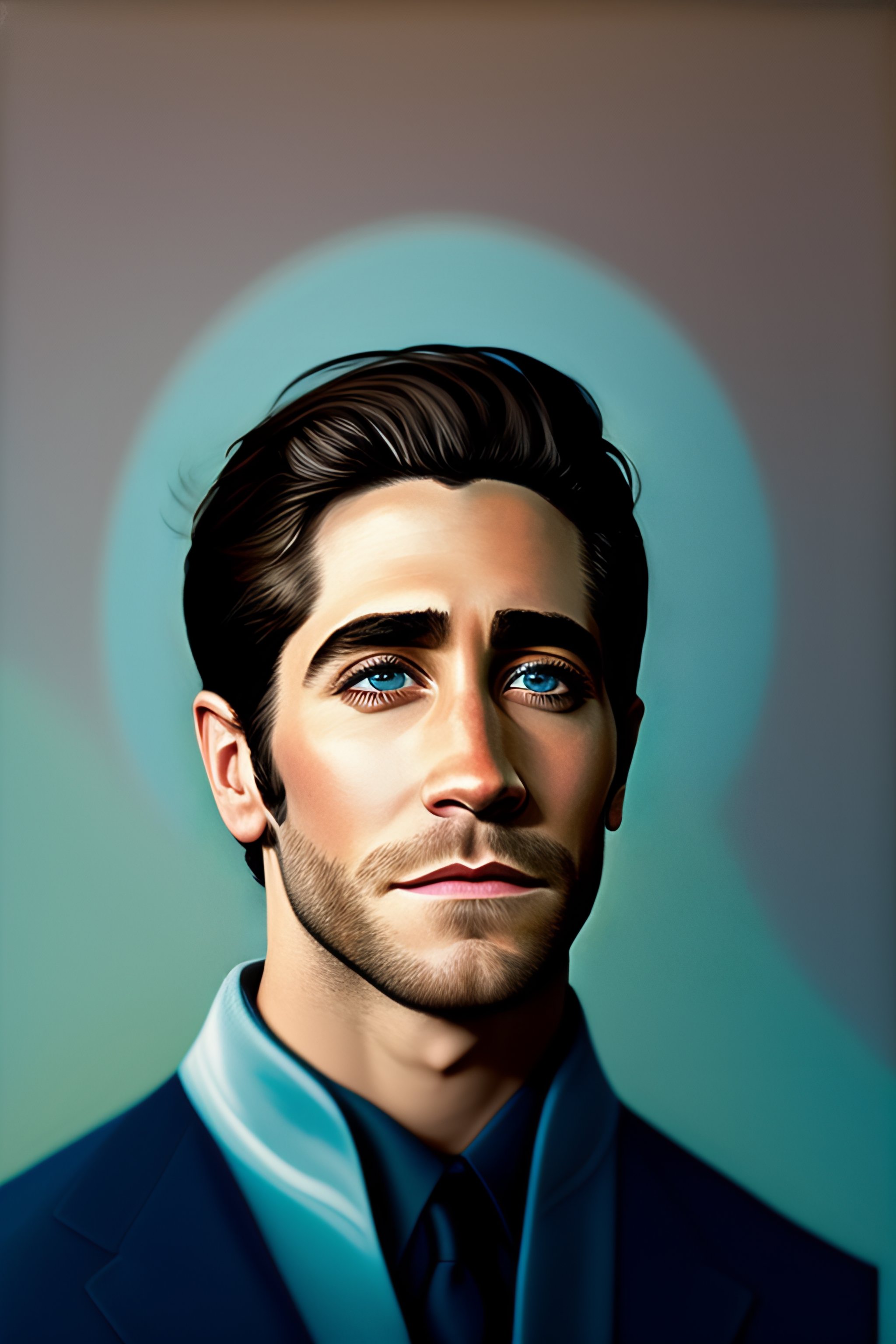 Lexica - A full-length portrait of Jake Gyllenhaal clean shaven by ...