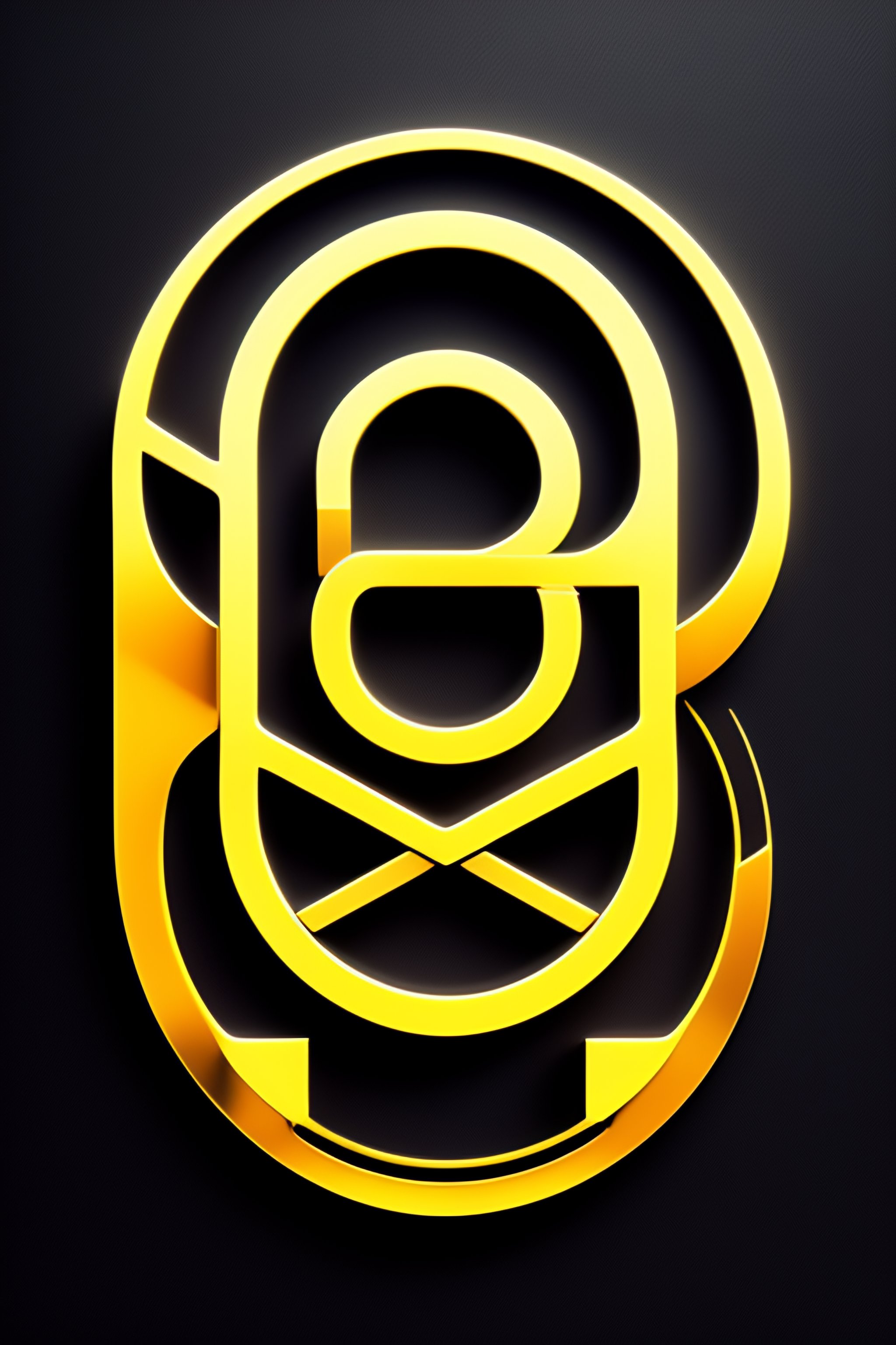 Lexica - Cybernetic, high tech SVG logo of a UI kit called CYBRUI