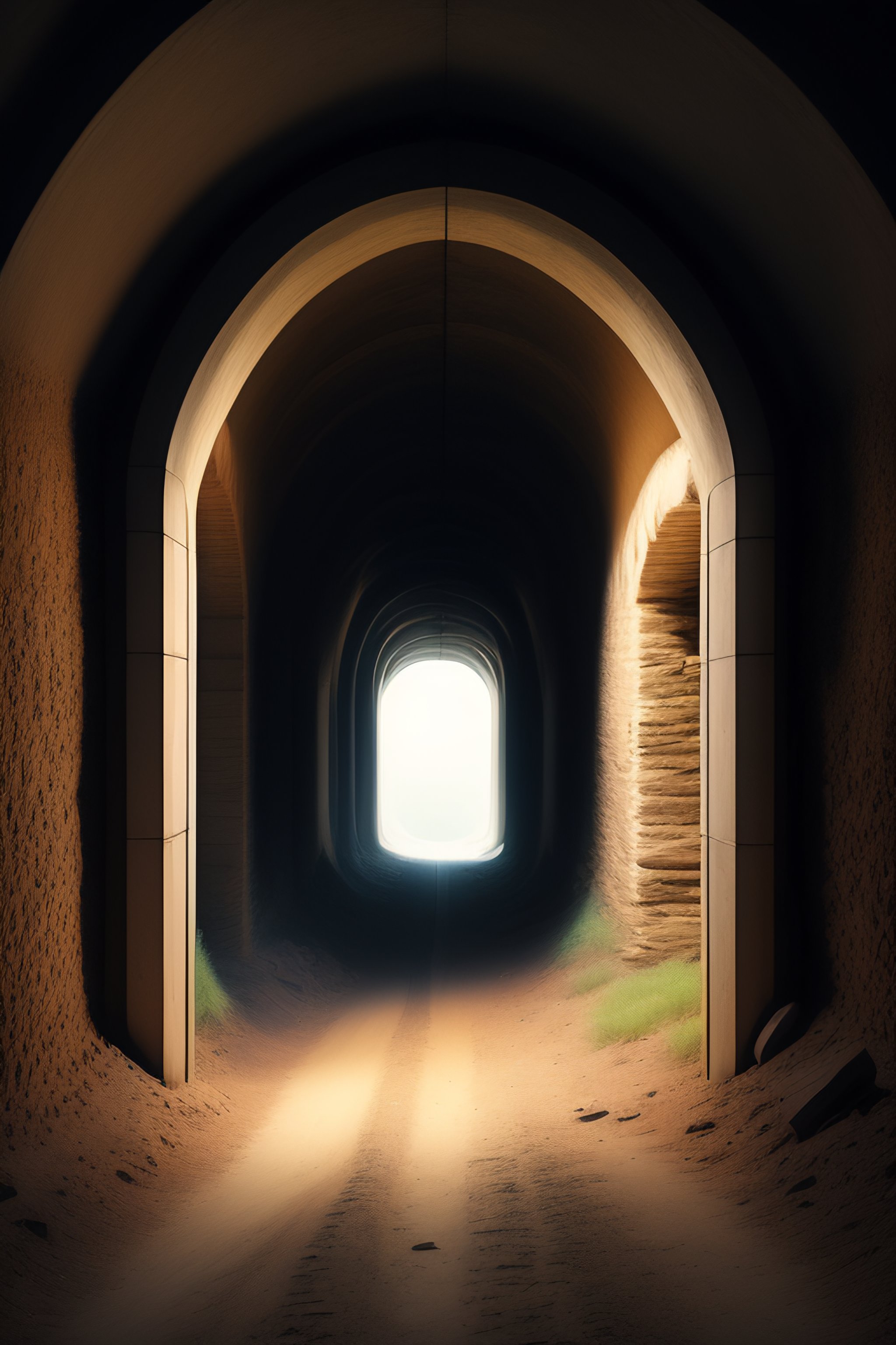 Lexica - Walking through a crumbling tunnel