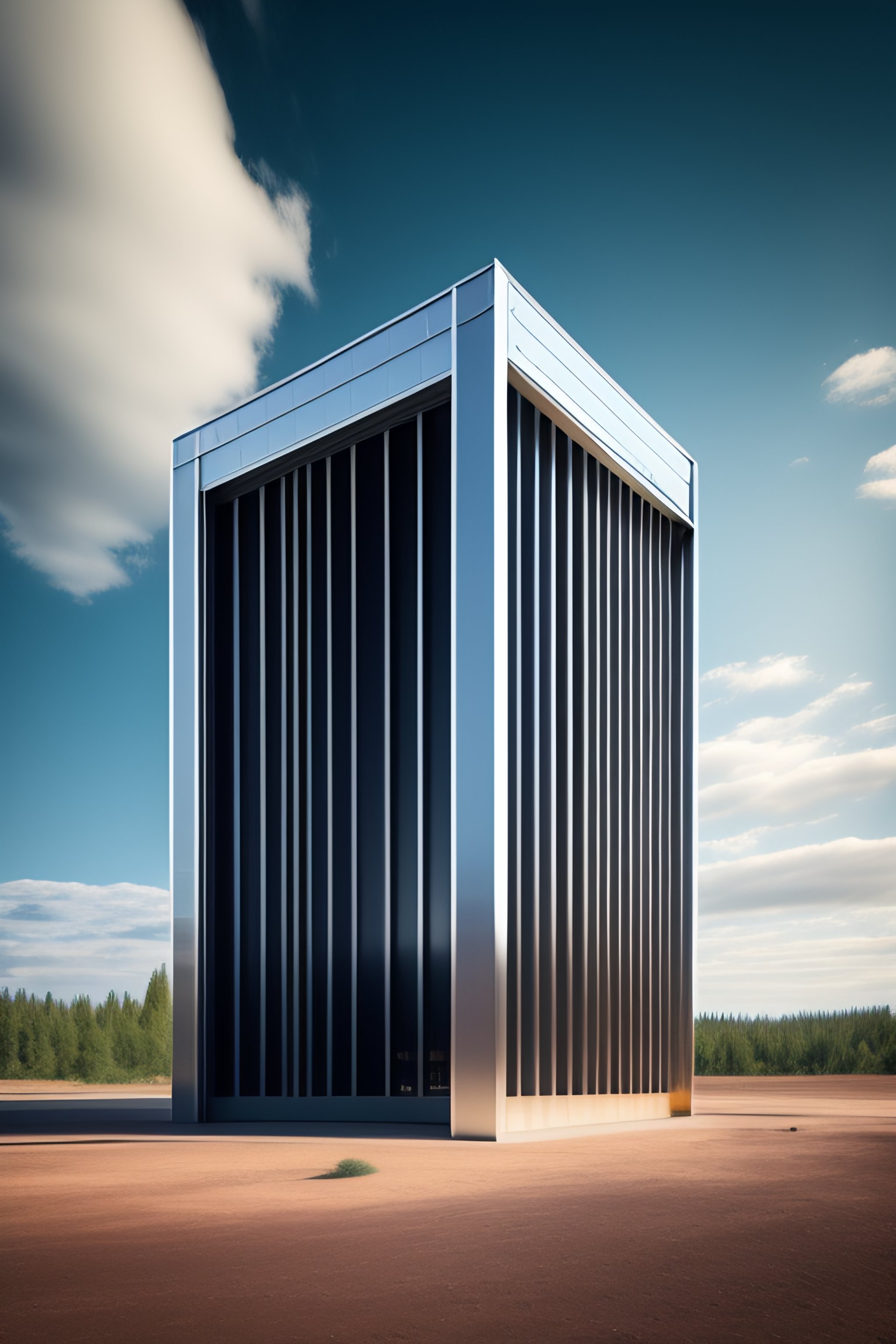 Lexica - Aluminum structure,building