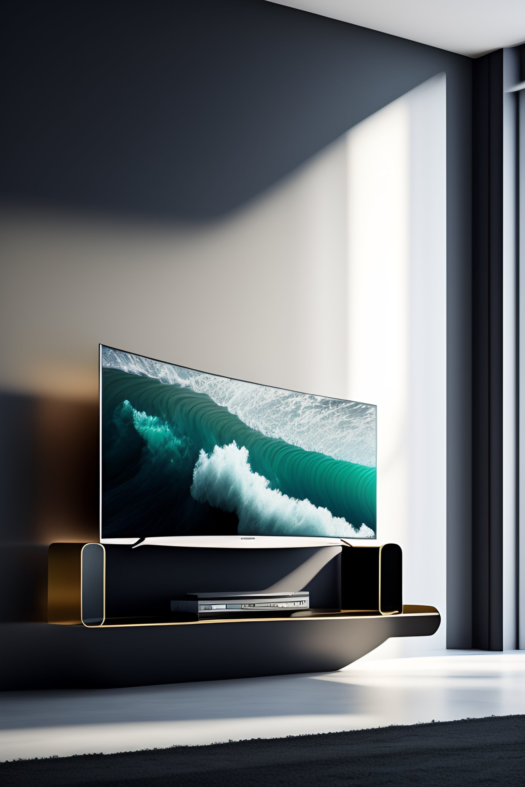 Lexica - Photorealistic modern Design Television from bang & Olufsen