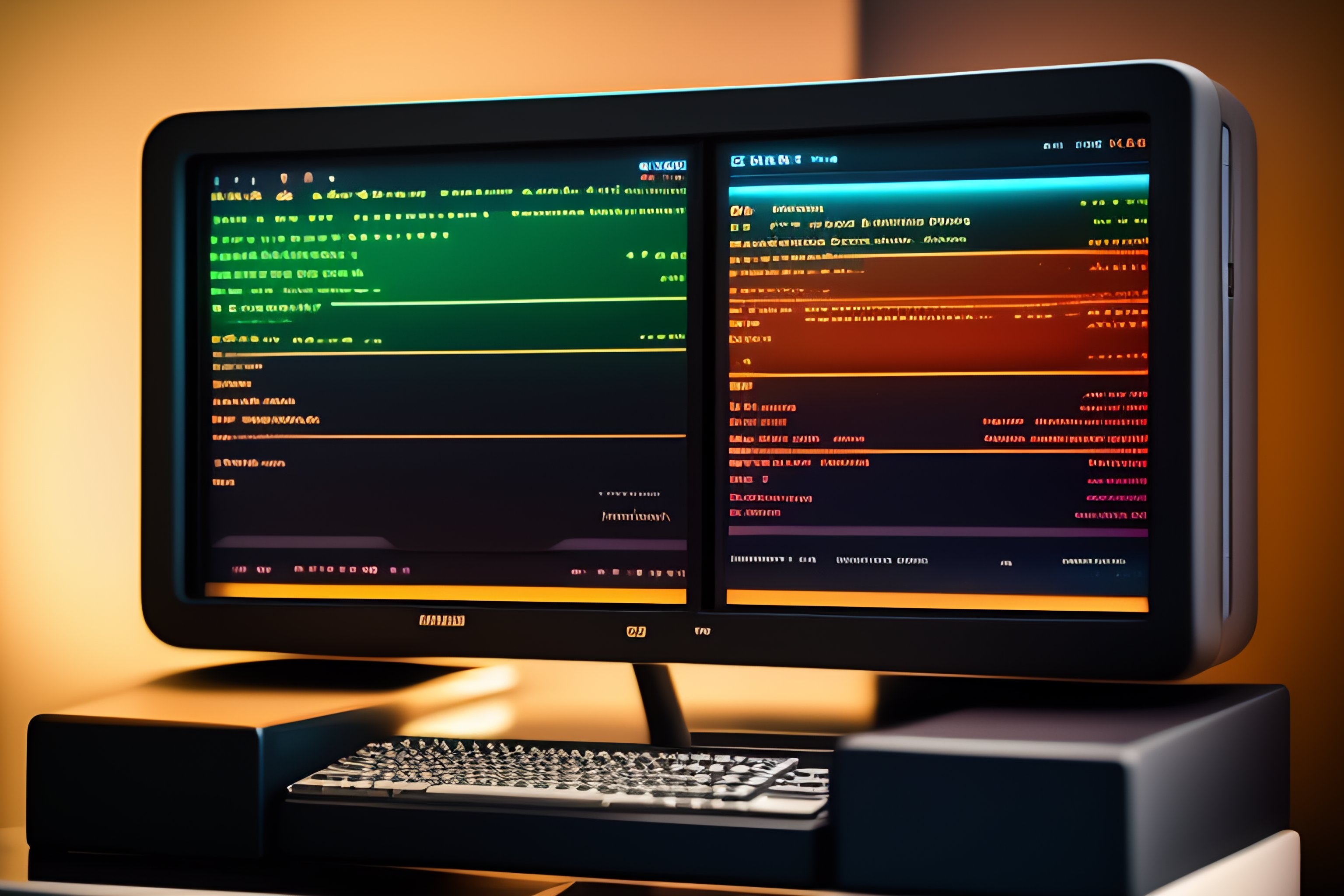 Lexica - Retro style, code view