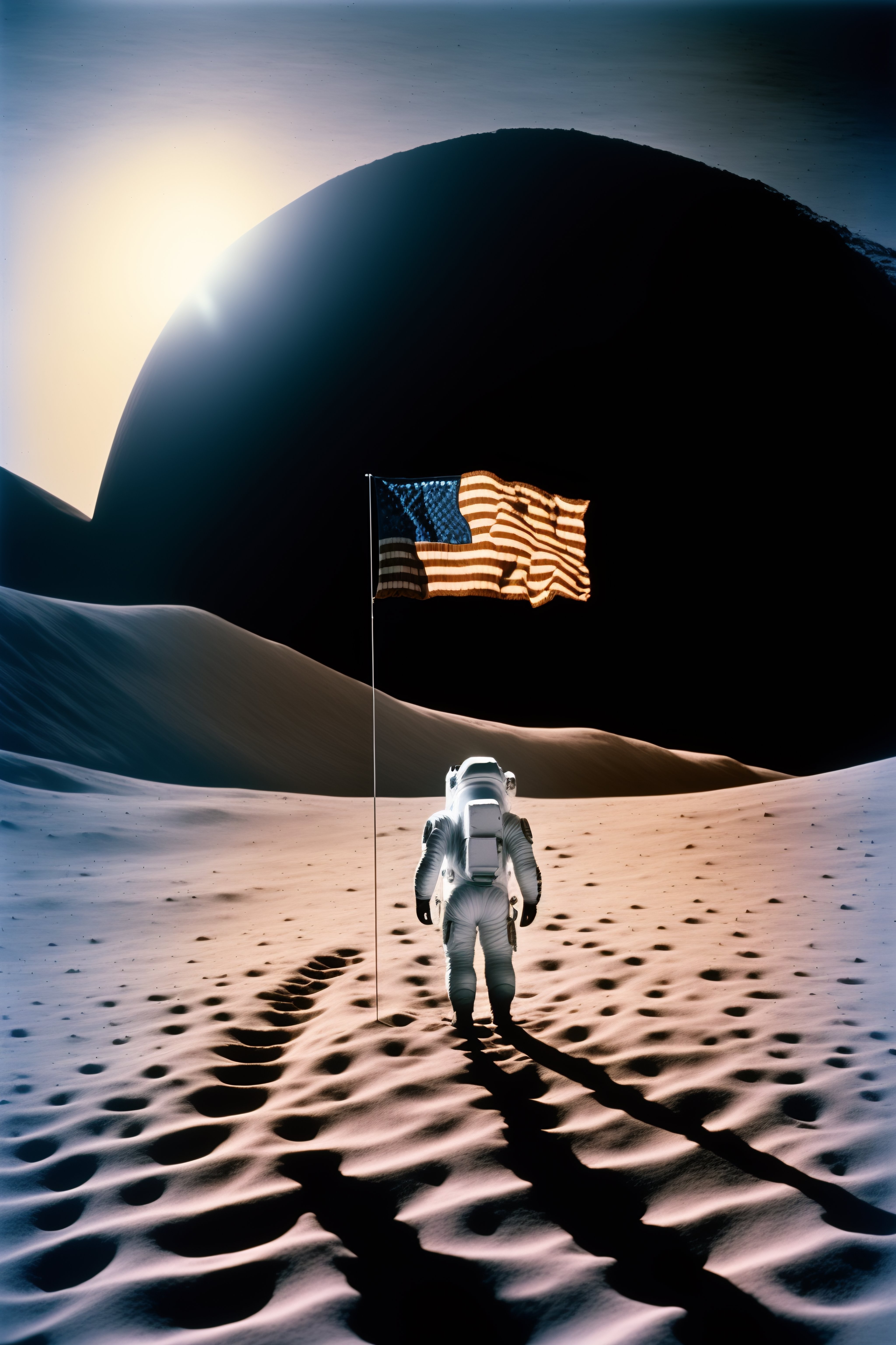 Lexica - On July 20, 1969, Neil Armstrong took one small step for man ...