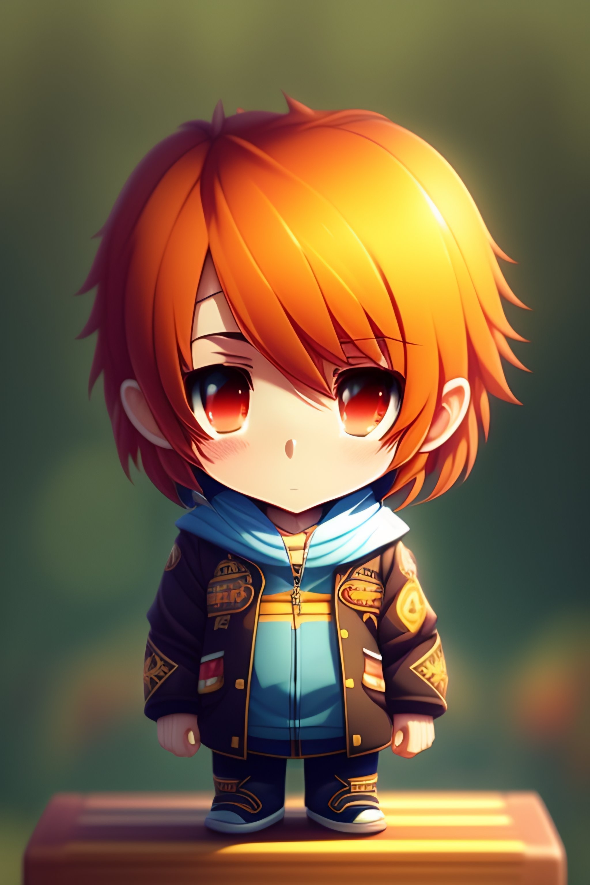 Lexica - Alone chibi potrait