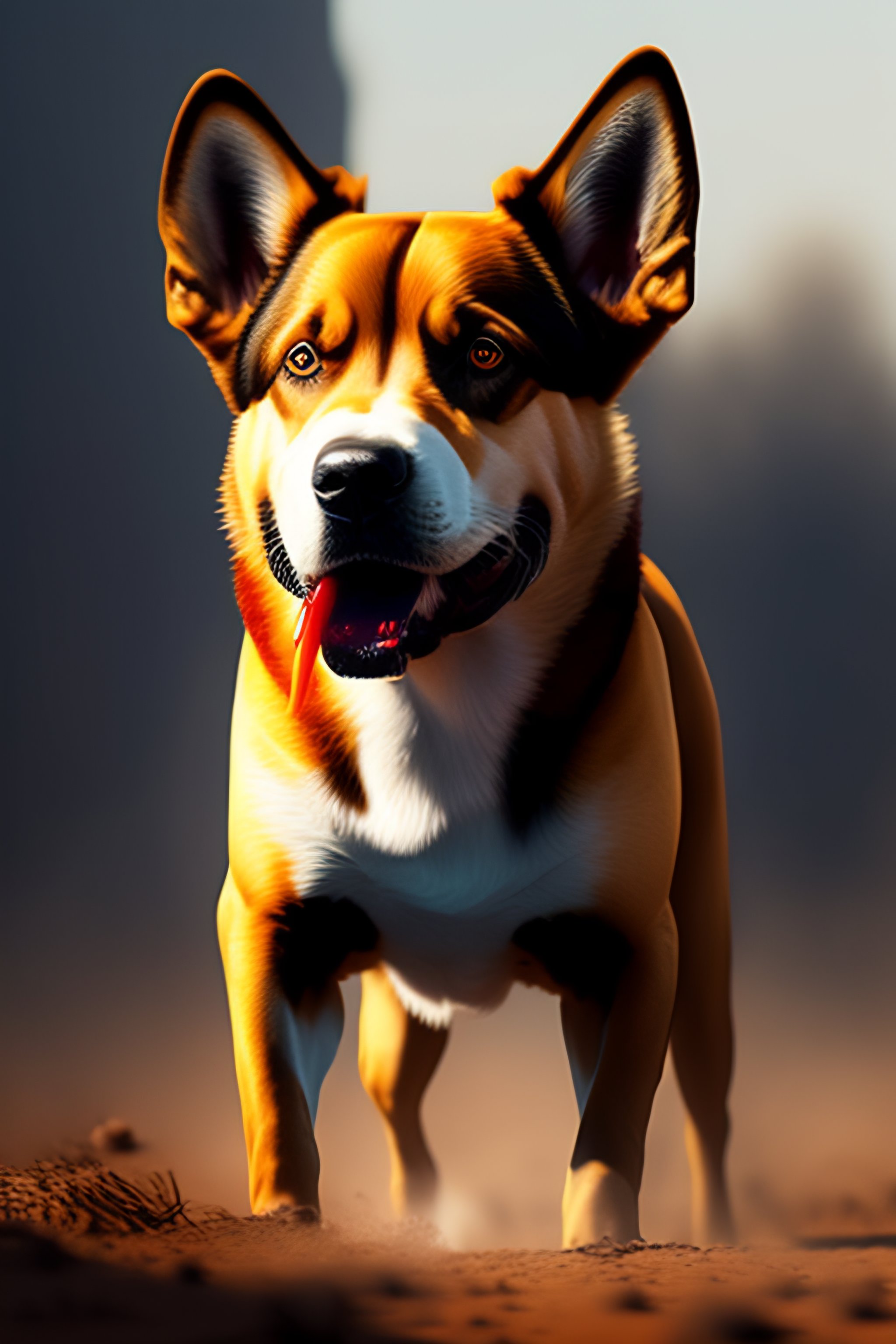 Lexica - A helldog named léon, ferocious and brave . He has a knife in ...