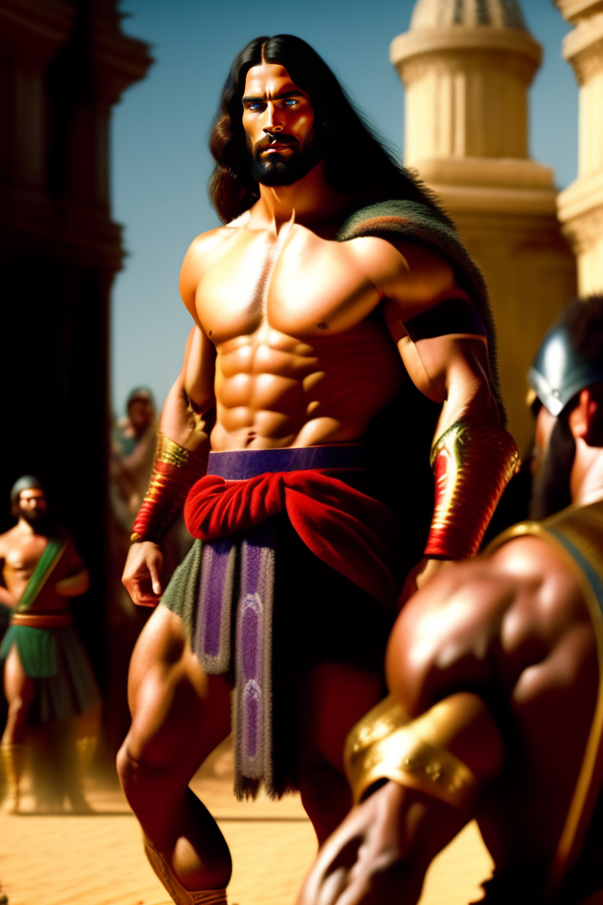 Lexica - Muscular Jesus vs Roman Soldiers