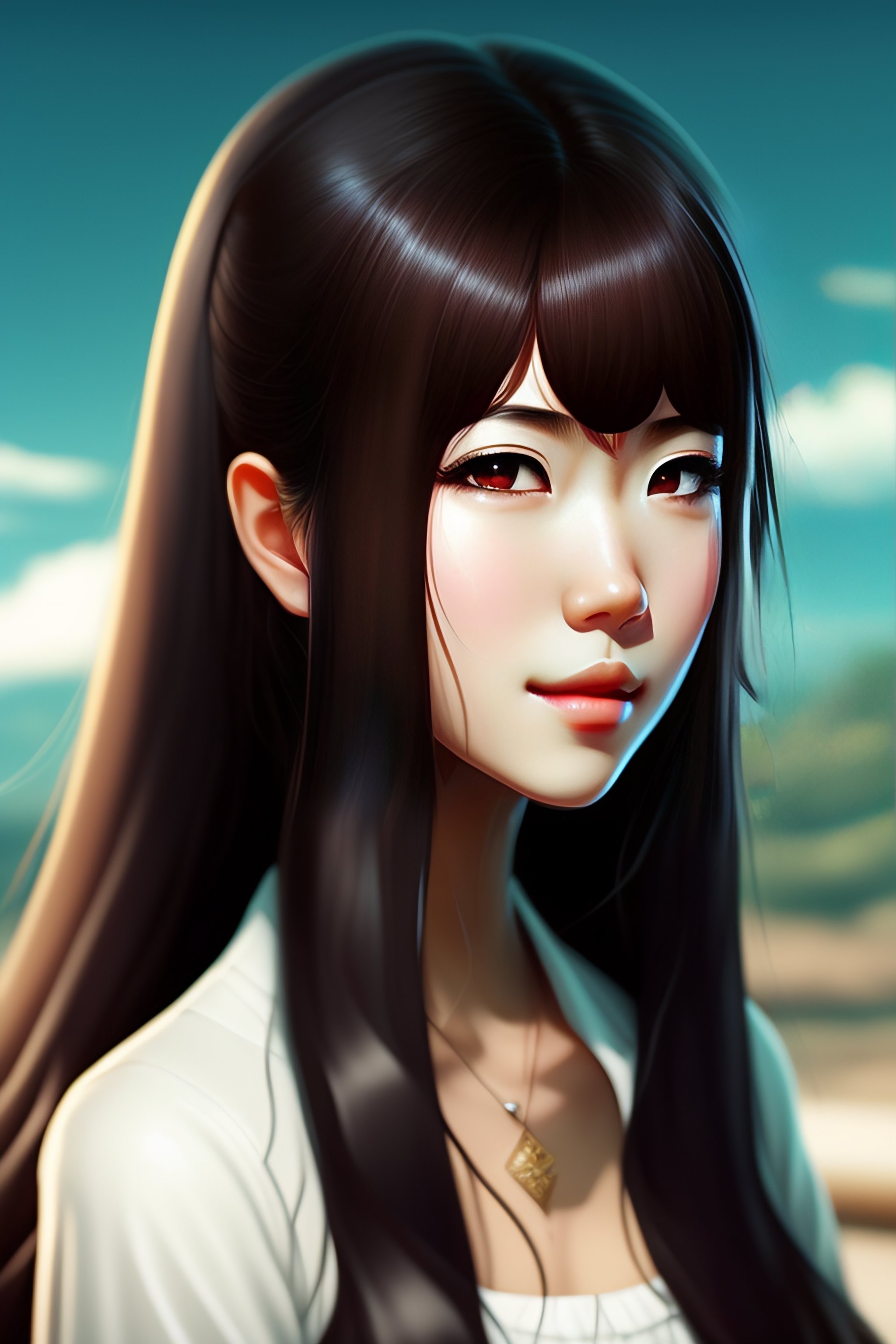 Lexica - Portrait of shouko komi anime character, komi can't ...