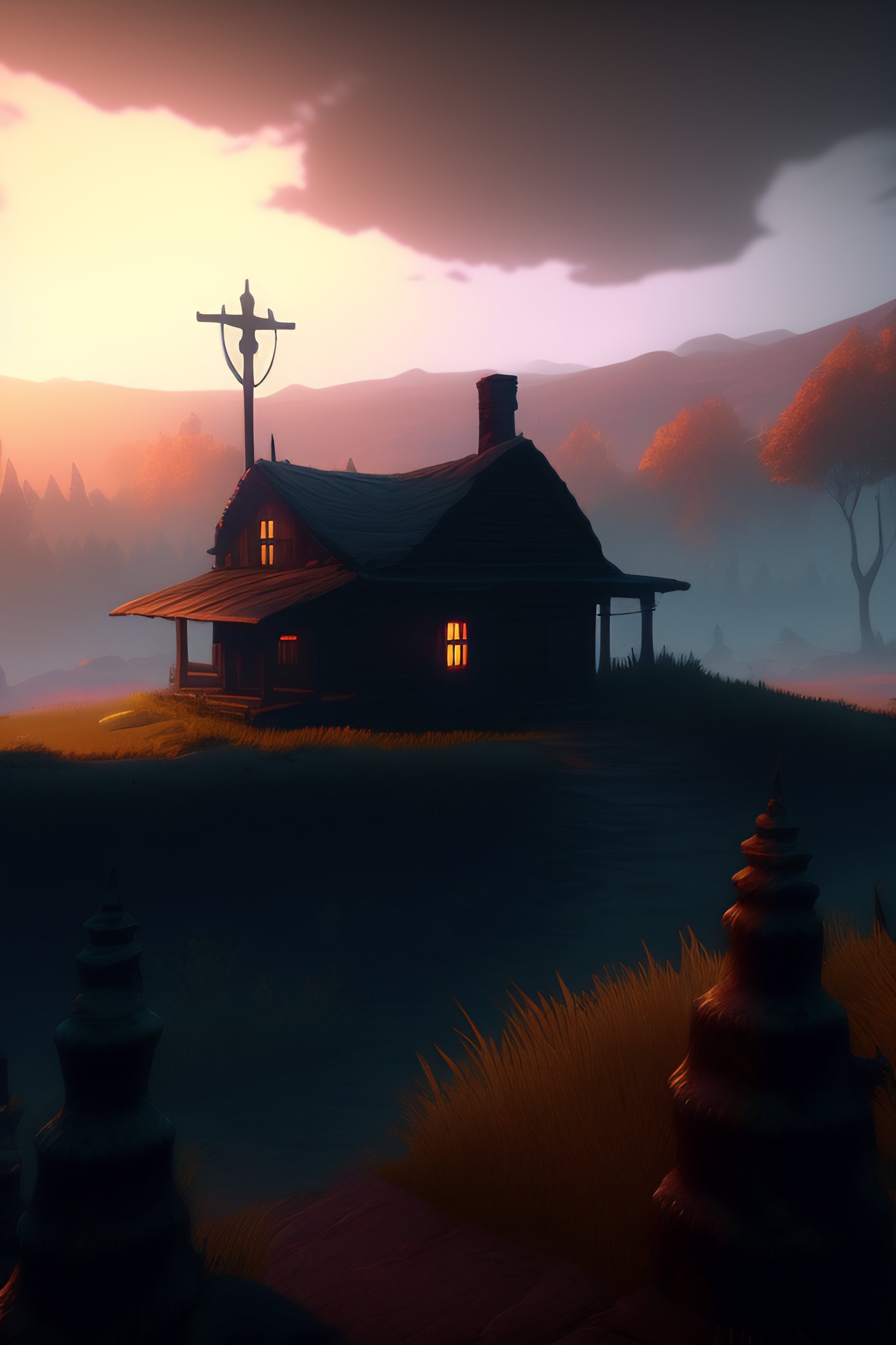 Lexica - Horror dark location , game