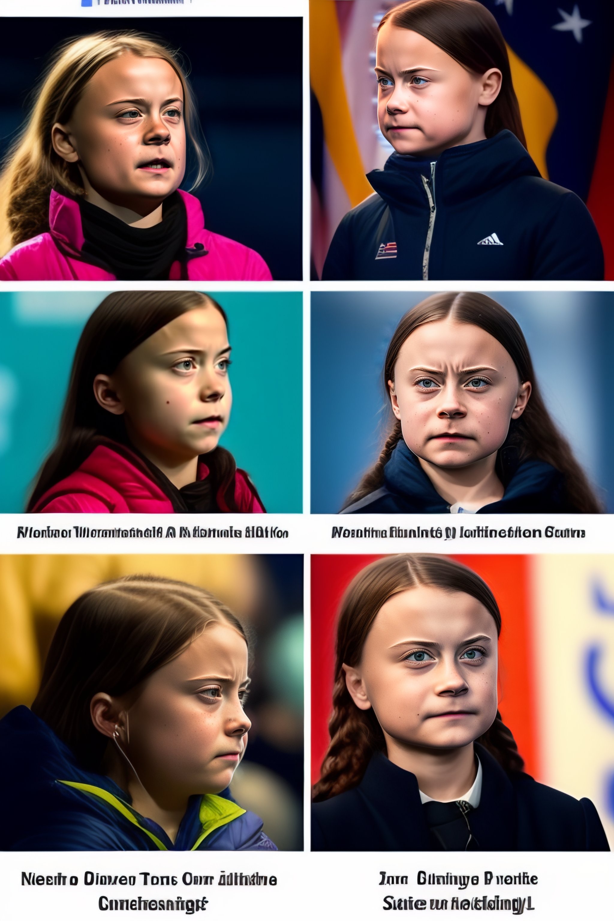 Lexica - Greta thunberg crying salty tears